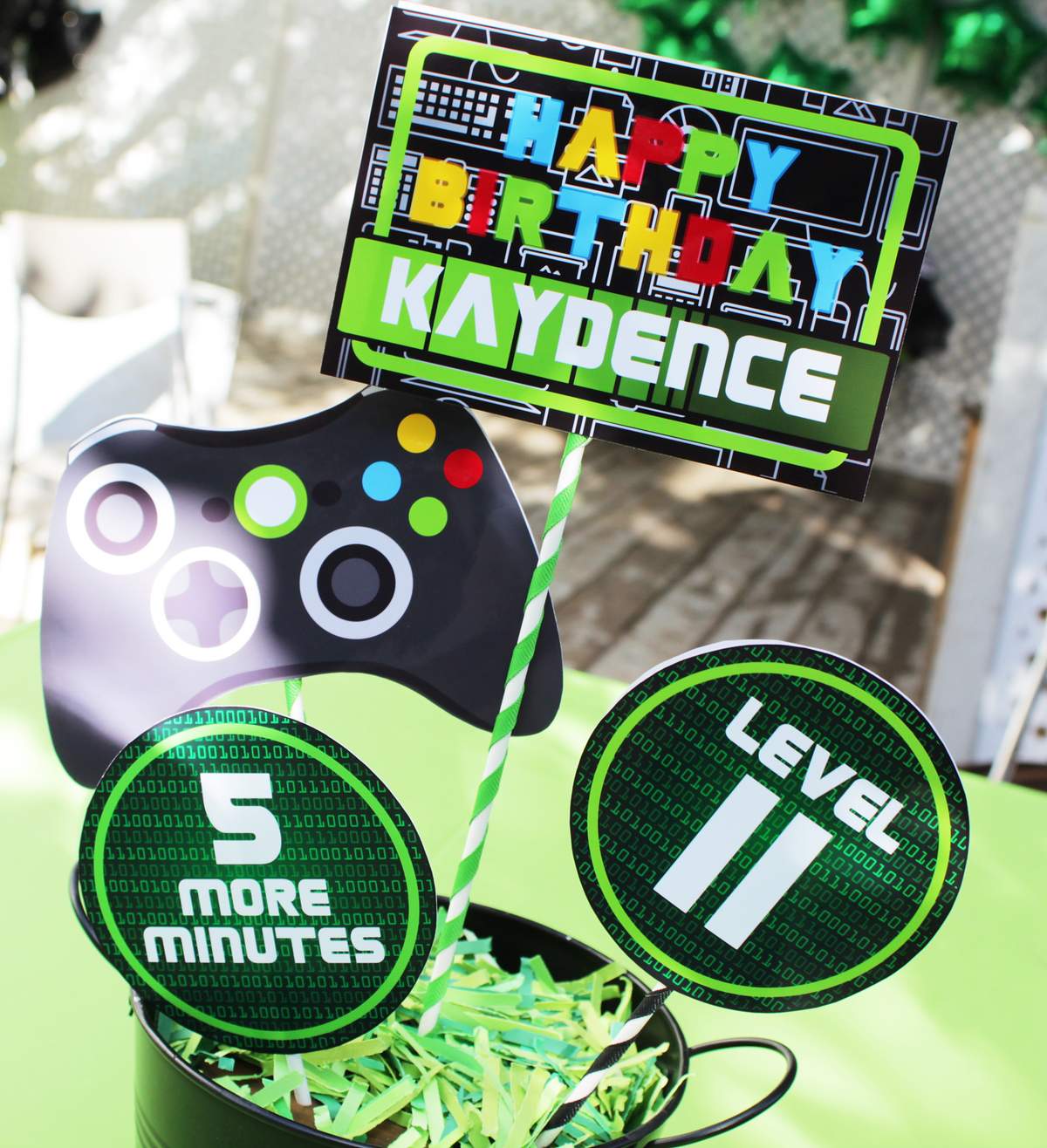 Gamer Birthday Party Ideas | Photo 3 of 23 | Catch My Party