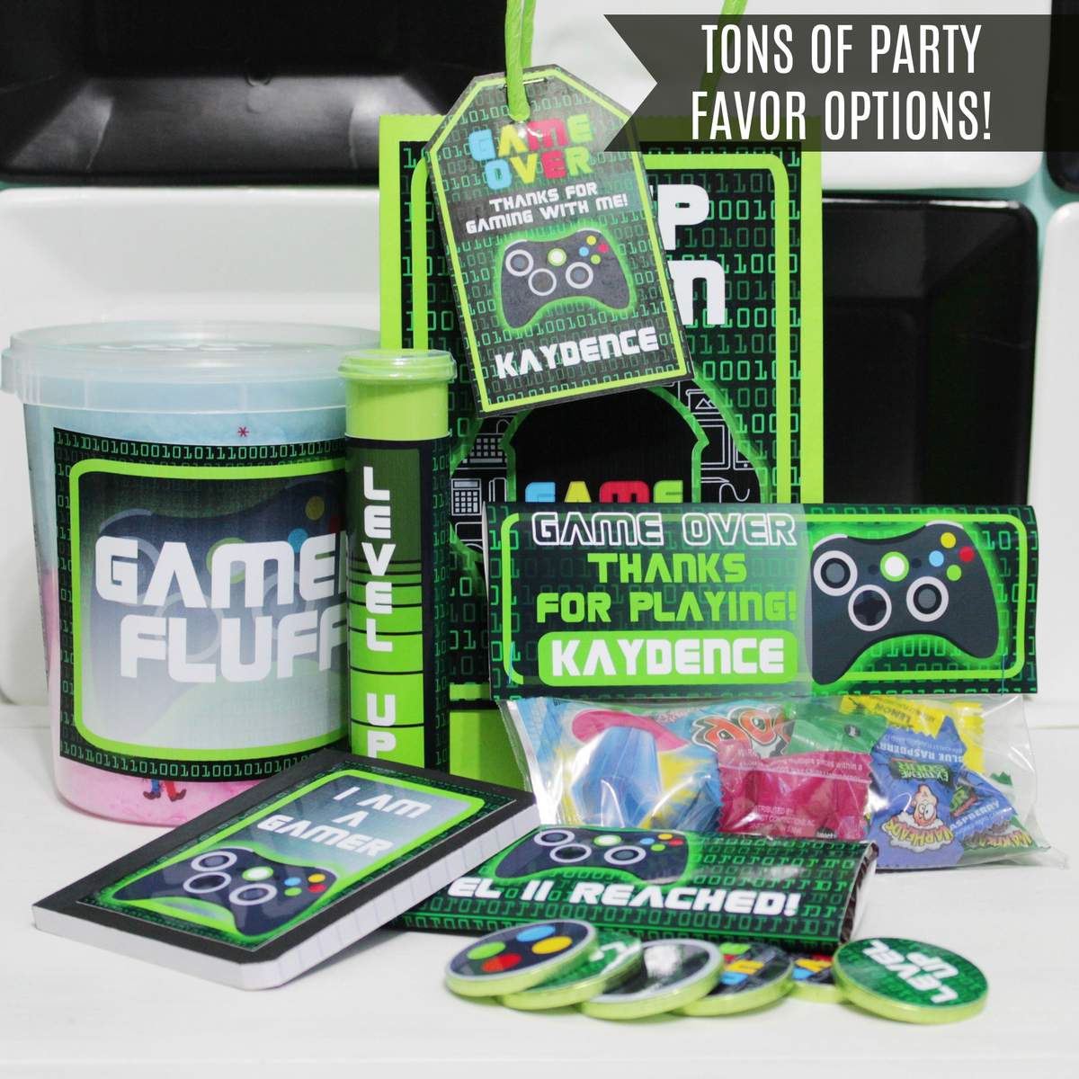 Gamer Birthday Party Ideas Photo 3 Of 23 Catch My Party
