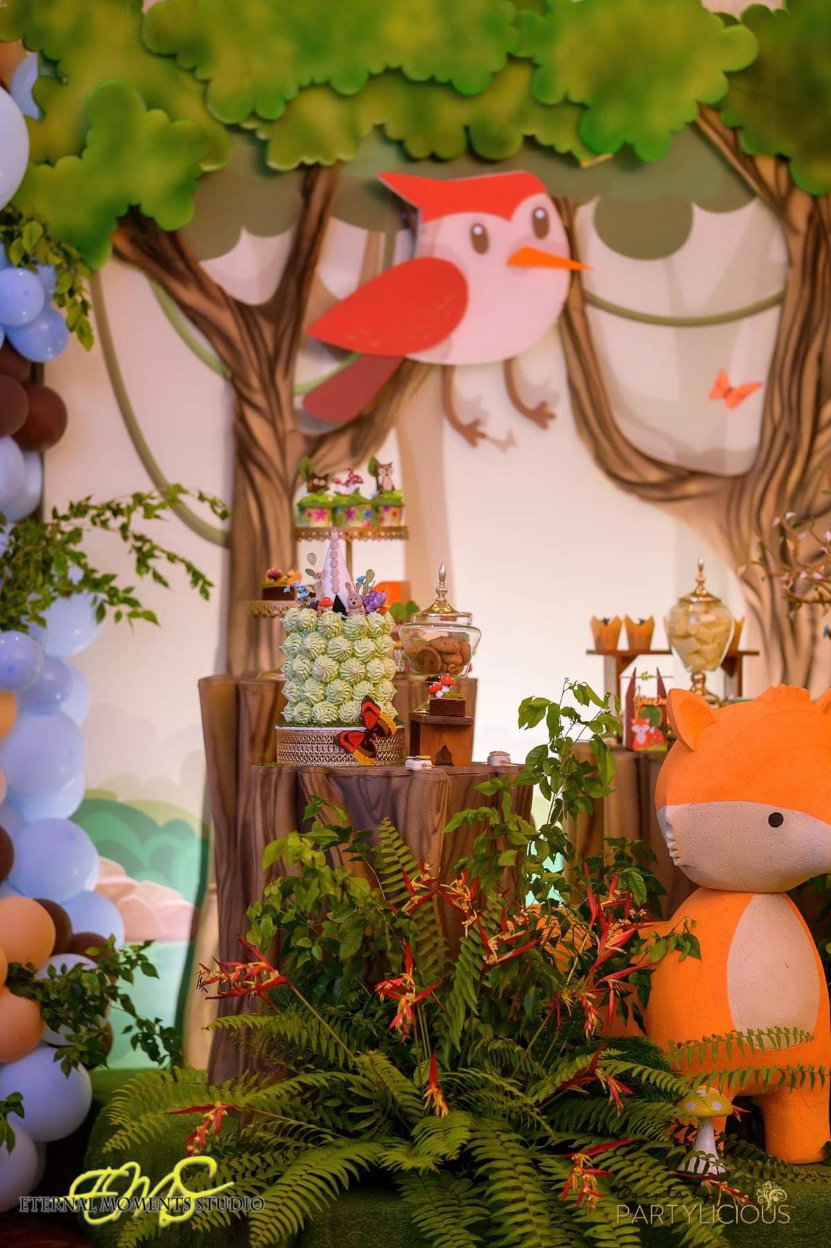 Woodland theme Birthday Party Ideas | Photo 1 of 33 | Catch My Party