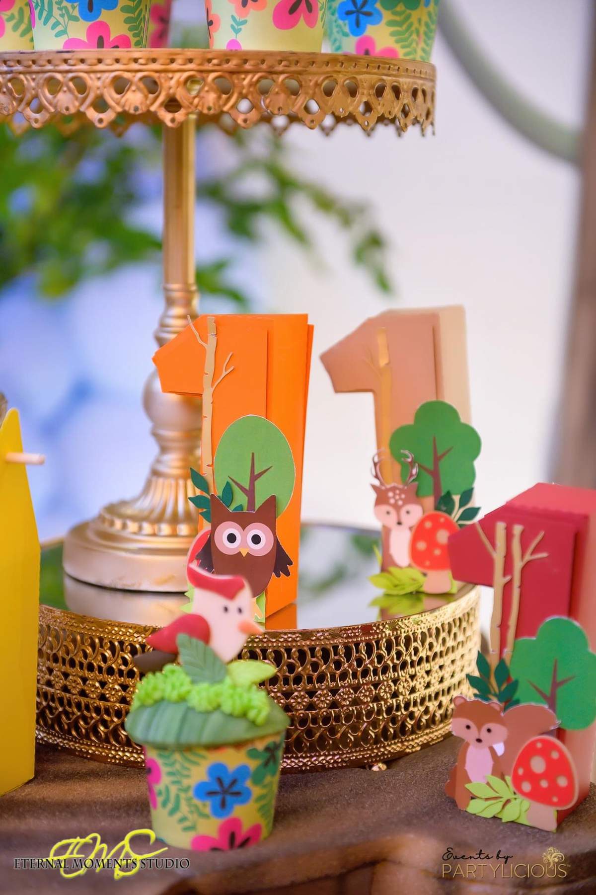 Woodland theme Birthday Party Ideas | Photo 1 of 33 | Catch My Party