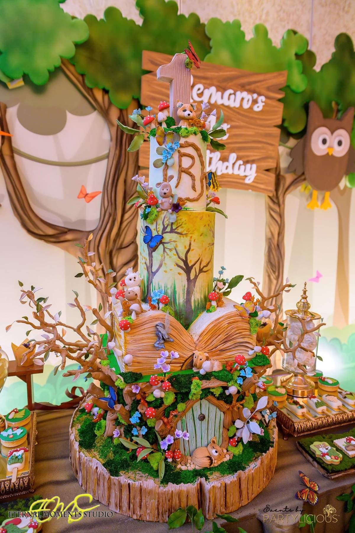 Woodland theme Birthday Party Ideas | Photo 16 of 33 | Catch My Party