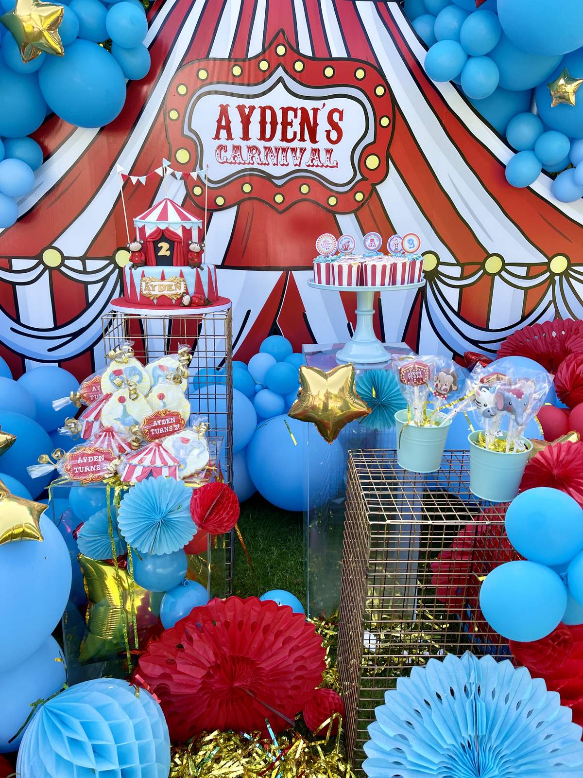 Circus/Carnival Birthday Party Ideas | Photo 3 of 19 | Catch My Party