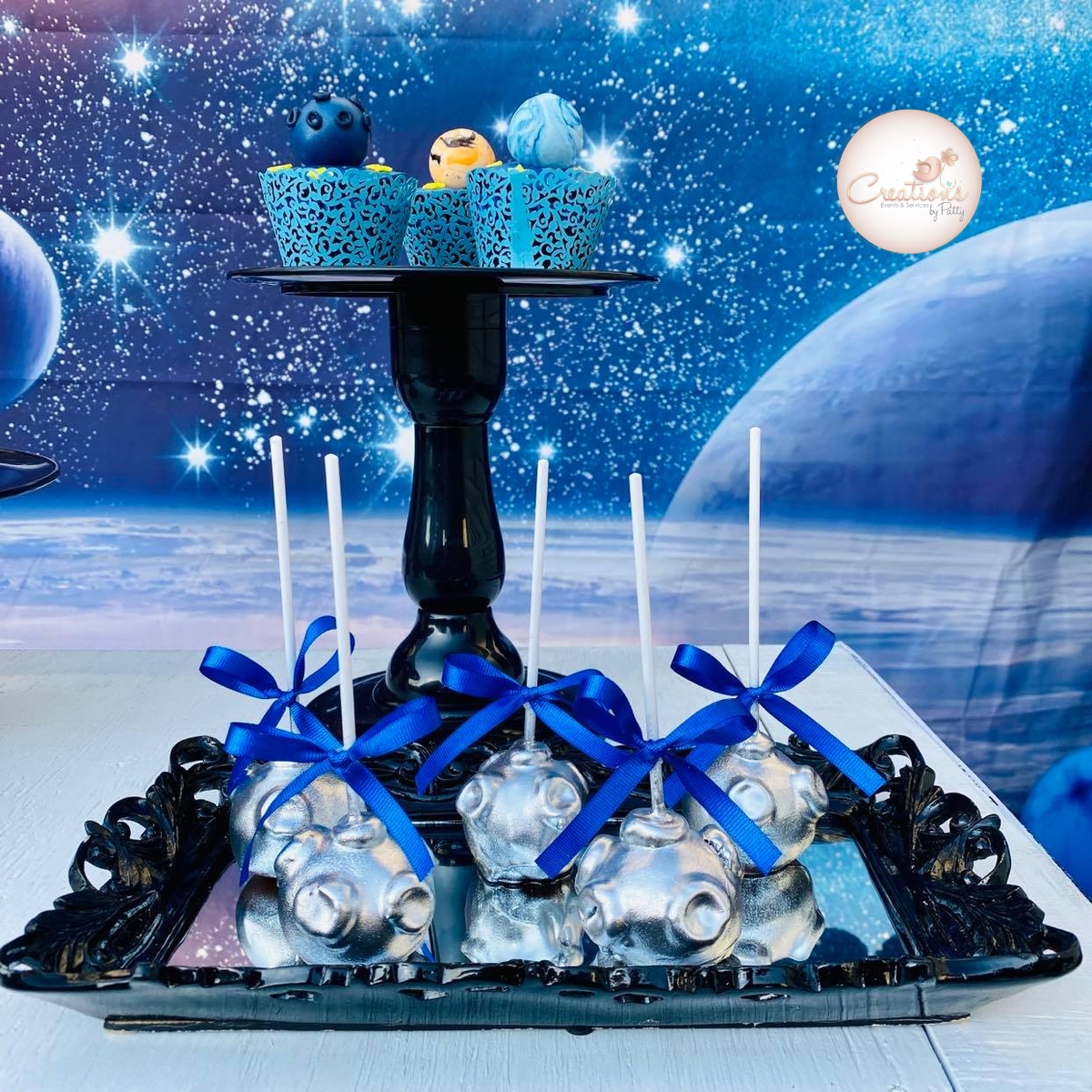 Galaxy Theme Birthday Party Ideas | Photo 3 of 14 | Catch My Party