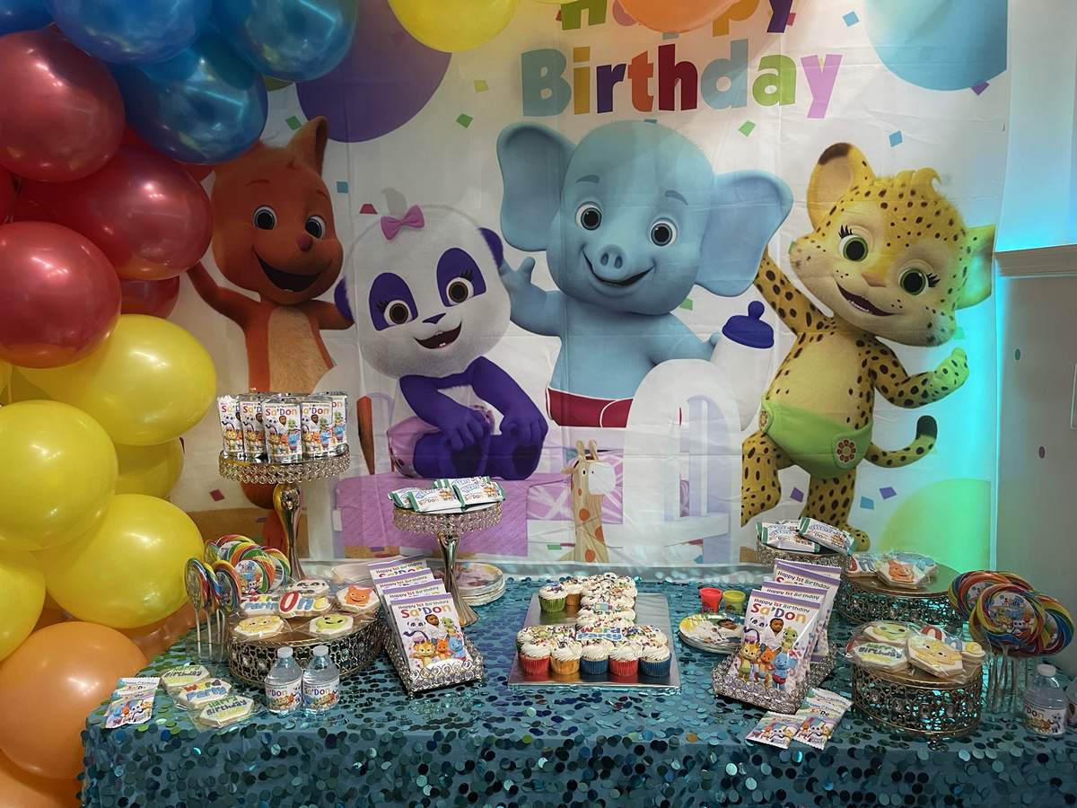 "Word Party" Birthday Party Ideas | Photo 11 of 11 | Catch My Party