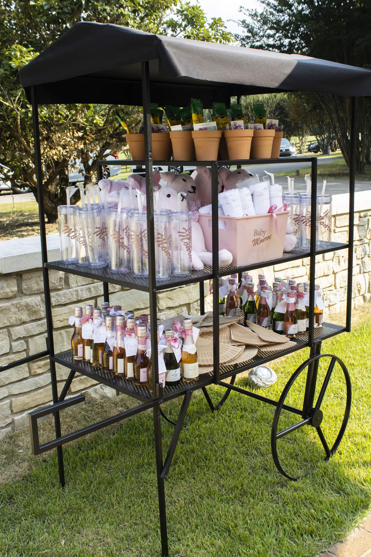 Garden theme Baby Shower Party Ideas | Photo 9 of 23 | Catch My Party