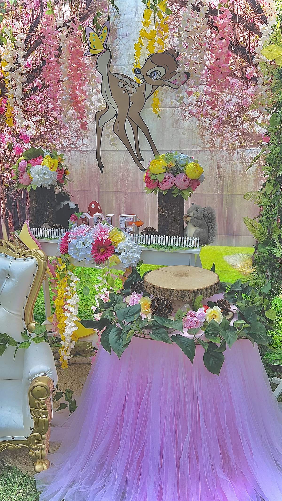 Bambi Birthday Party Ideas | Photo 2 of 18 | Catch My Party