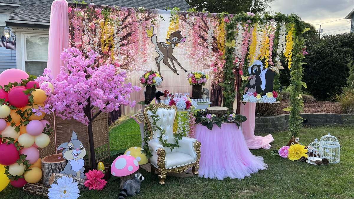 Bambi Birthday Party Ideas | Photo 2 of 18 | Catch My Party