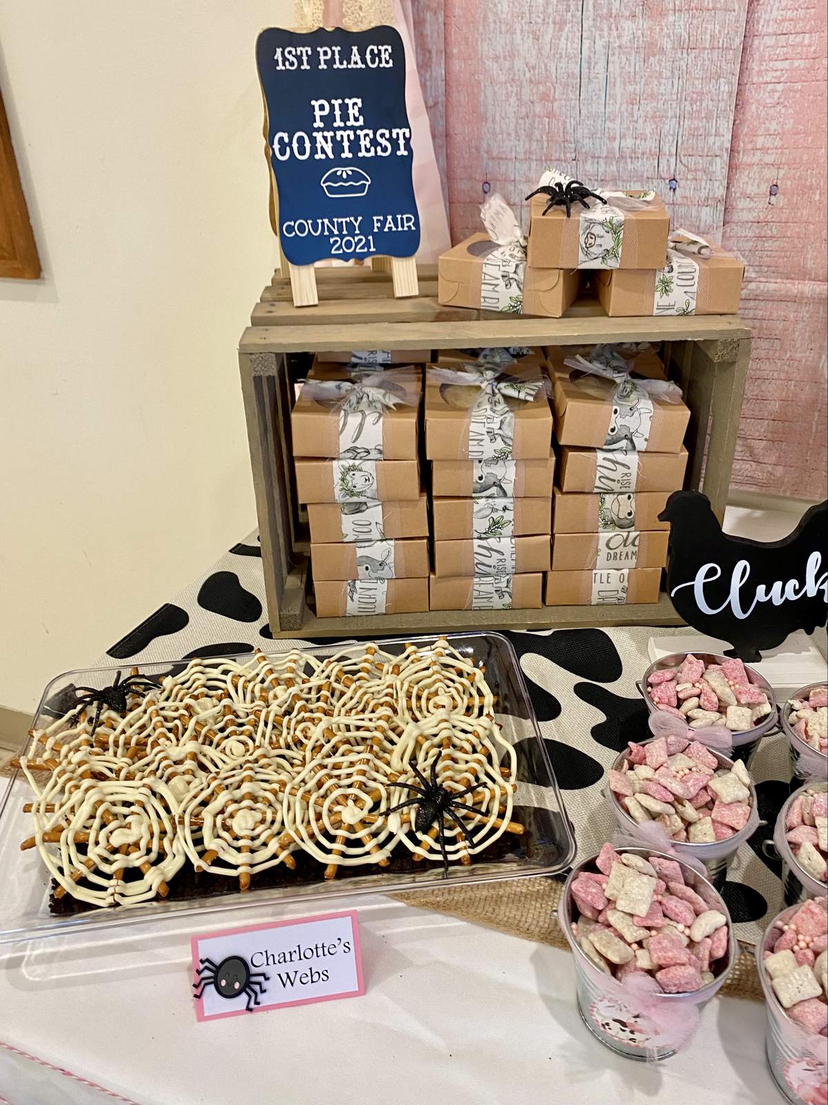 Charlotte’s Web Birthday Party Ideas | Photo 5 of 30 | Catch My Party