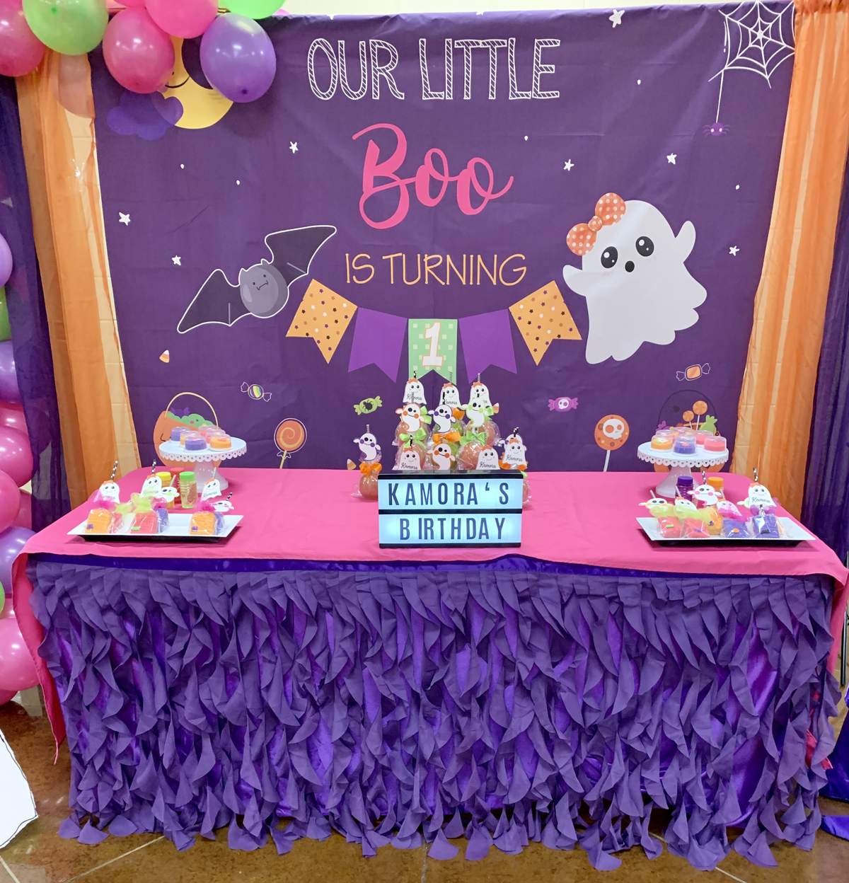Little Boo Birthday Party Ideas | Photo 1 of 10 | Catch My Party