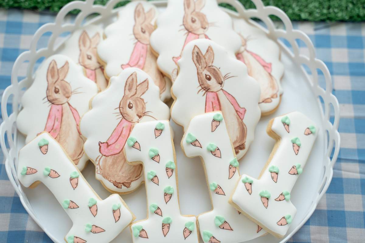 A Vintage Peter Rabbit Garden Party Baby Naming Party Ideas | Photo 14 ...