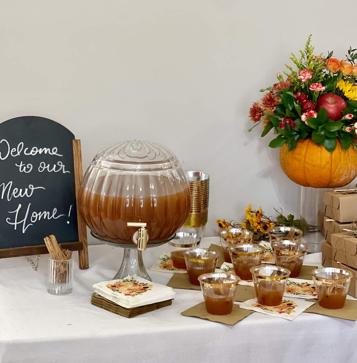 Autumn Housewarming Party Ideas | Photo 1 of 28 | Catch My Party