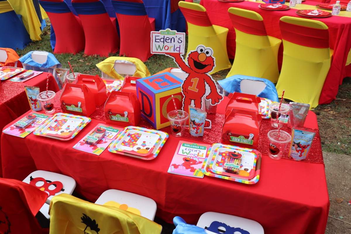 Elmo & Friends Birthday Party Ideas | Photo 10 of 20 | Catch My Party