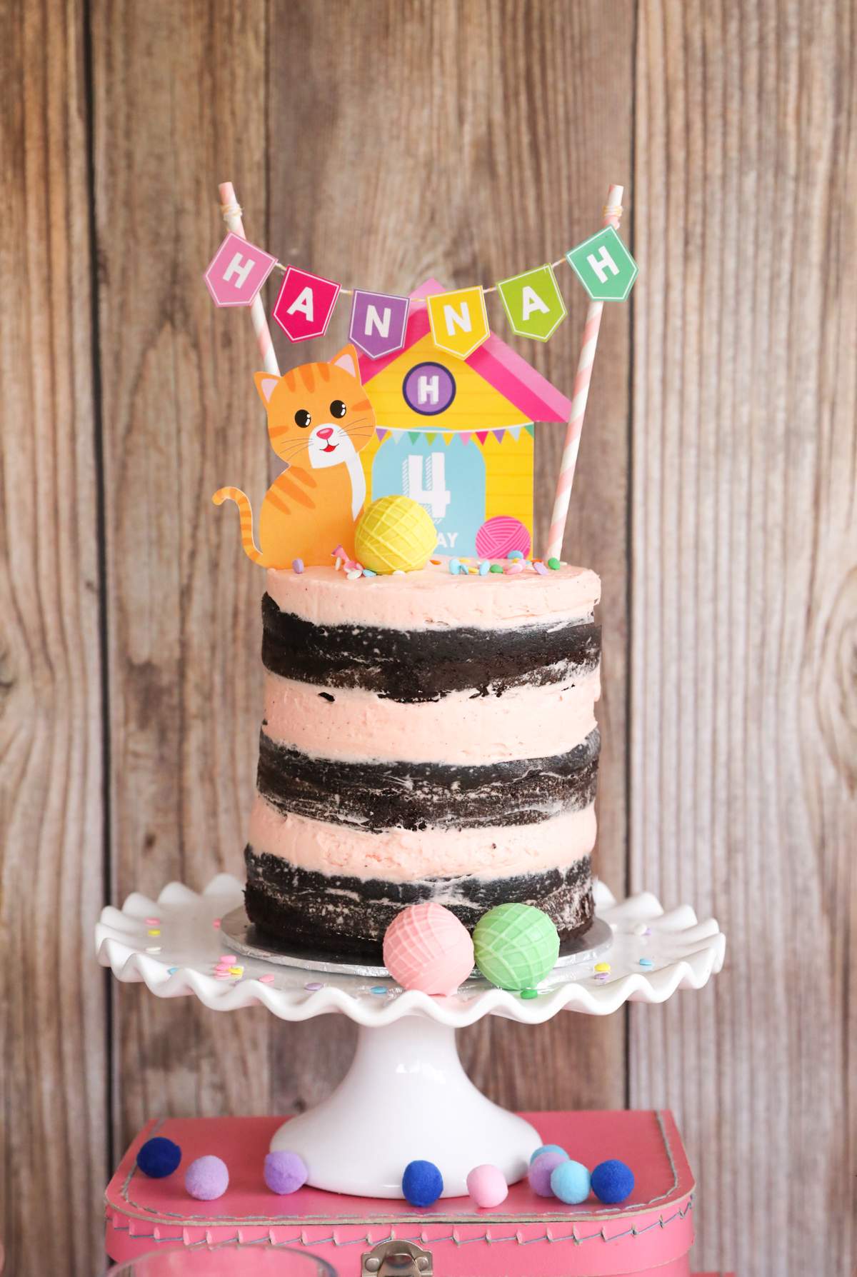 Kitty Cat Adoption Party Birthday Party Ideas | Photo 13 of 16 | Catch ...