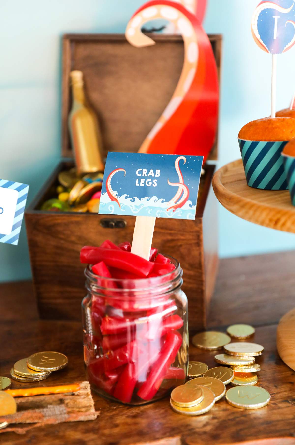 Kraken Sea Monster Party Birthday Party Ideas | Photo 2 of 9 | Catch My ...