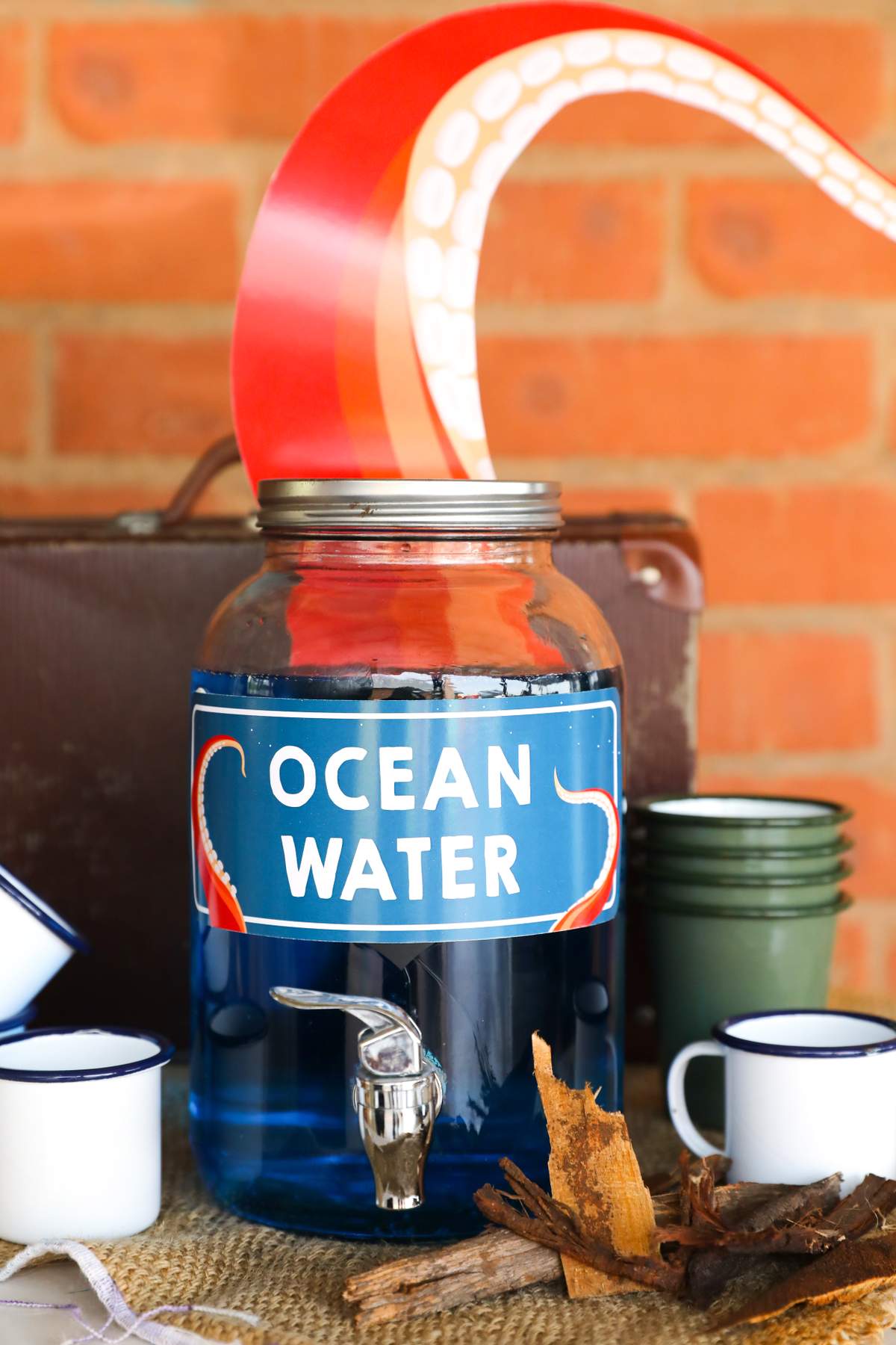Kraken Sea Monster Party Birthday Party Ideas | Photo 2 of 9 | Catch My ...