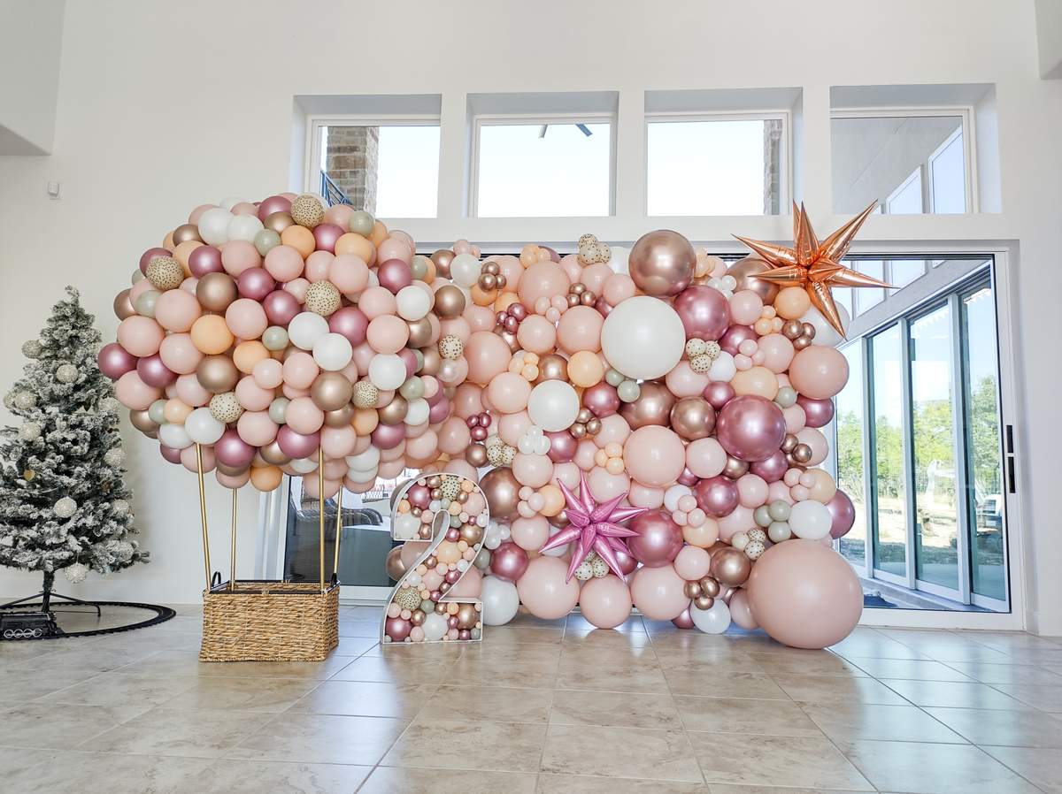 Hot air balloon balloons Birthday Party Ideas | Photo 10 of 15 | Catch ...