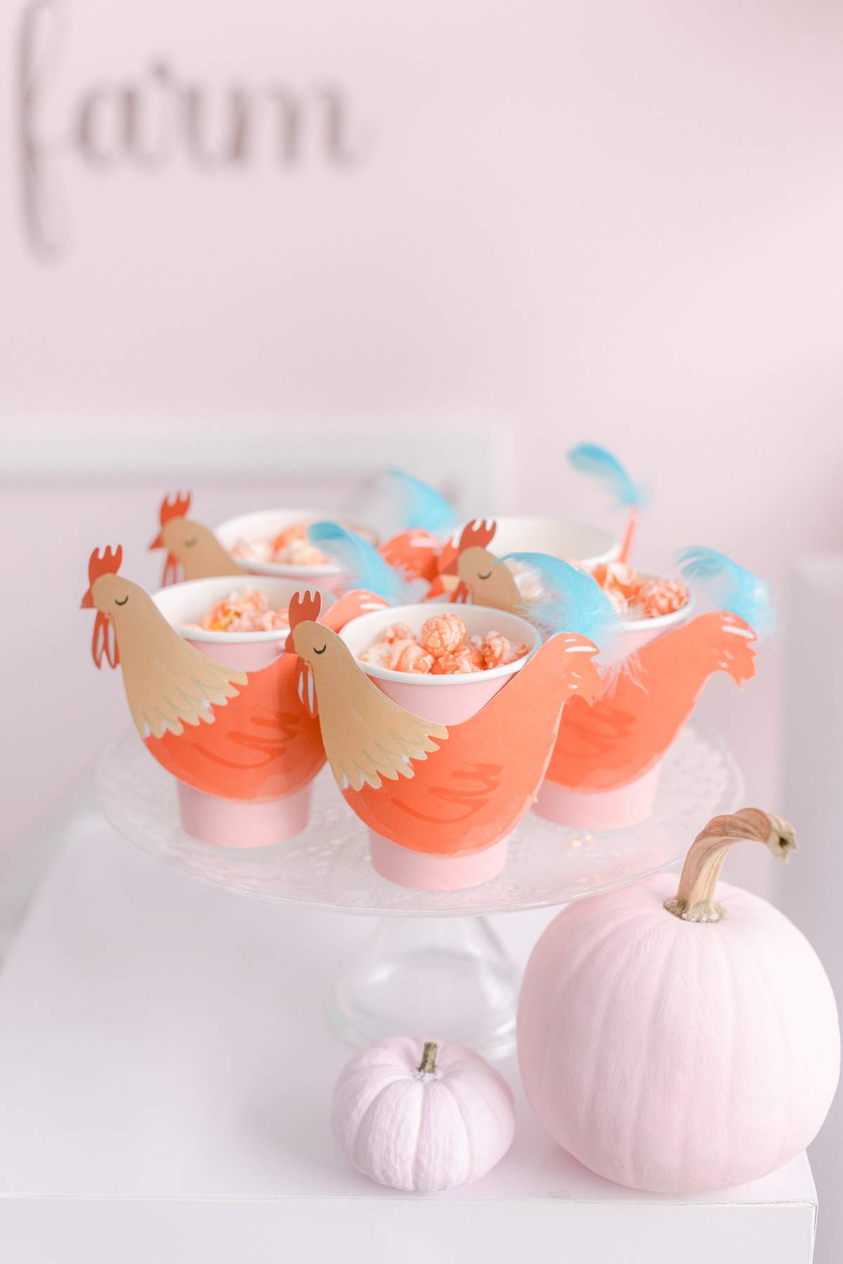 Pink Farm Birthday Party Ideas | Photo 1 of 5 | Catch My Party