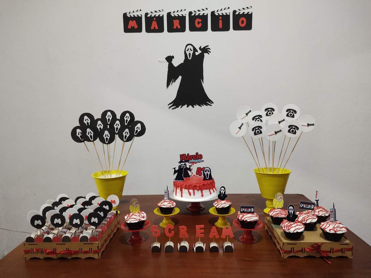 Scream Birthday Party Ideas | Photo 6 of 13 | Catch My Party