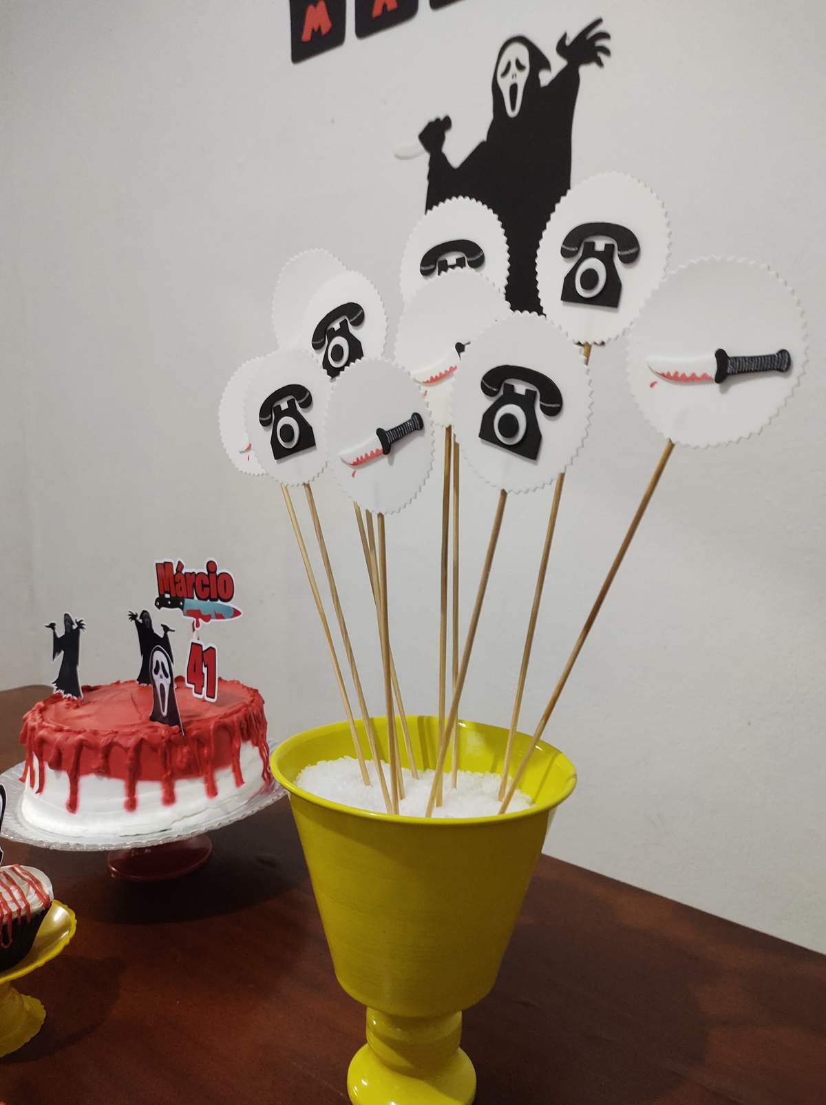 Scream Birthday Party Ideas | Photo 5 of 13 | Catch My Party