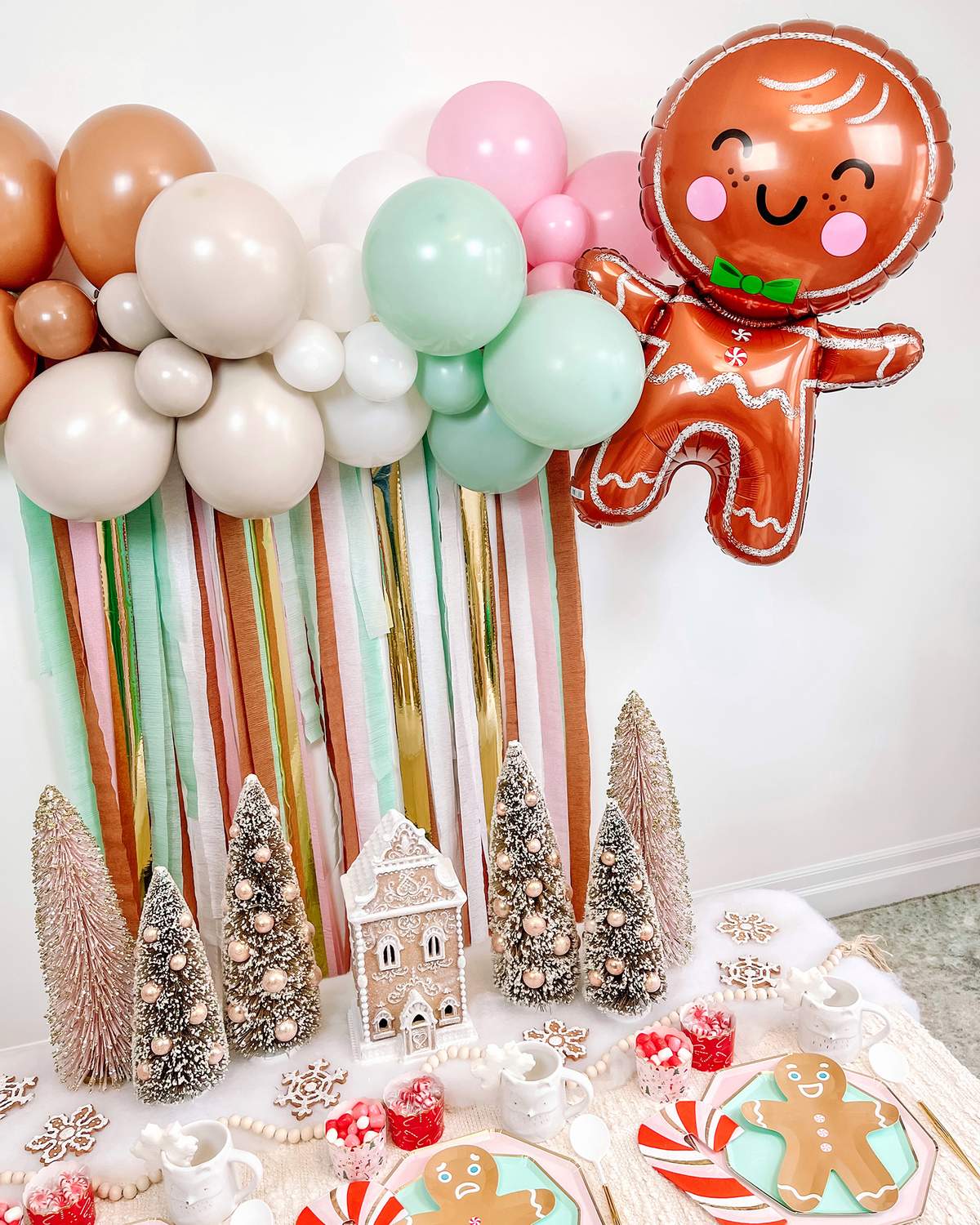 Gingerbread Man Christmas/Holiday Party Ideas | Photo 1 of 8 | Catch My ...