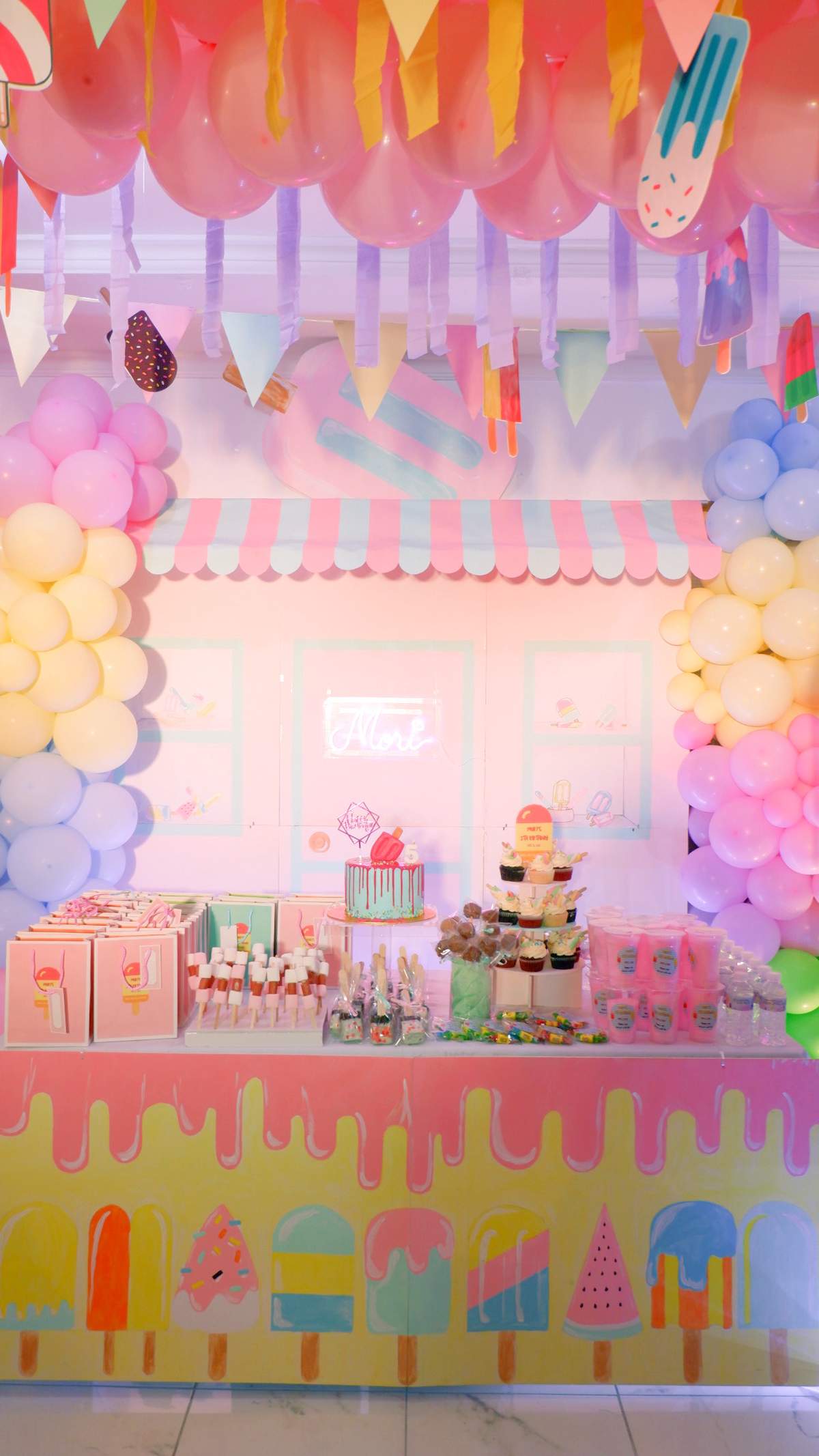 Popsicle Birthday Party Ideas | Photo 1 of 29 | Catch My Party