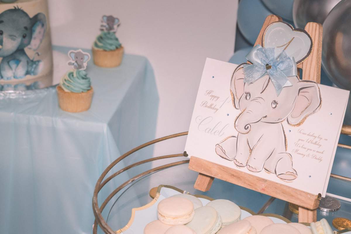 Elephants Birthday Party Ideas | Photo 8 of 32 | Catch My Party