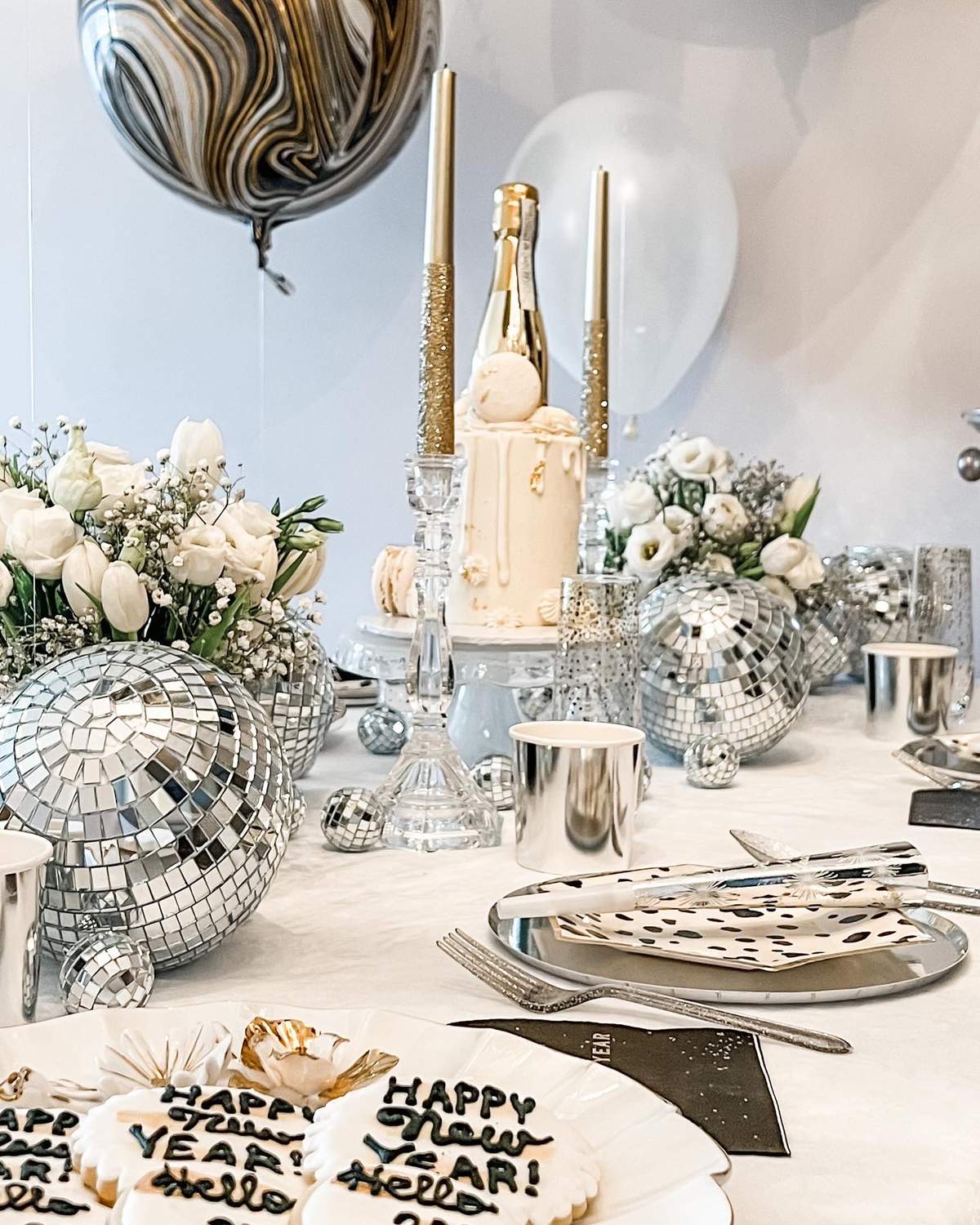 Classic NYE New Year's Party Ideas | Photo 18 of 44 | Catch My Party