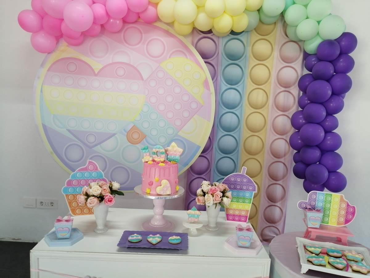 Pop it Birthday Party Ideas | Photo 1 of 45 | Catch My Party