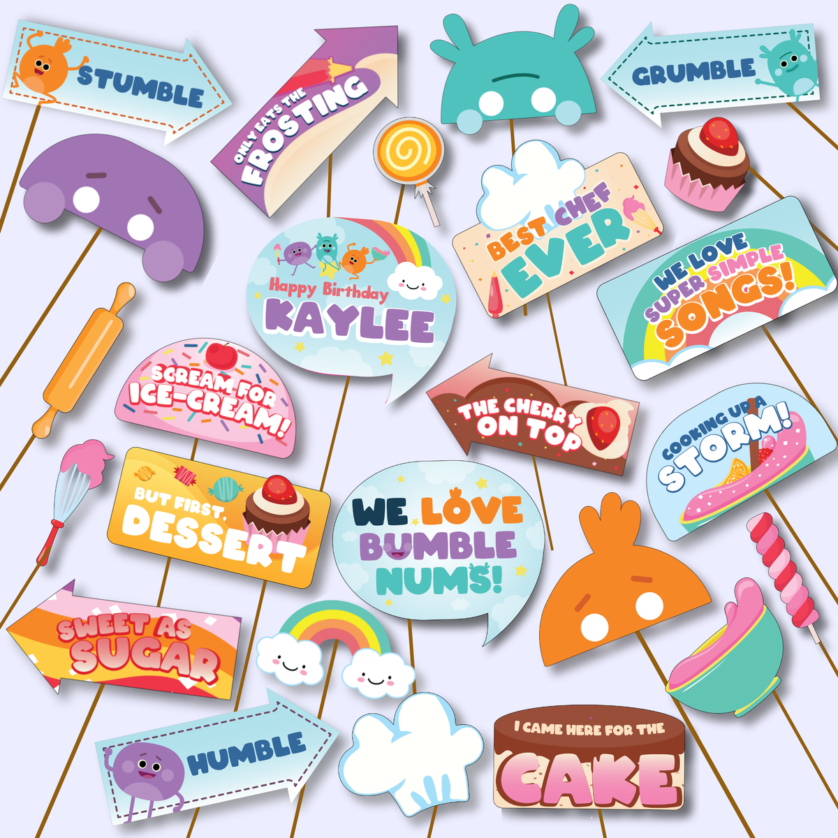 Bumble Nums Birthday Party Ideas | Photo 53 of 68 | Catch My Party