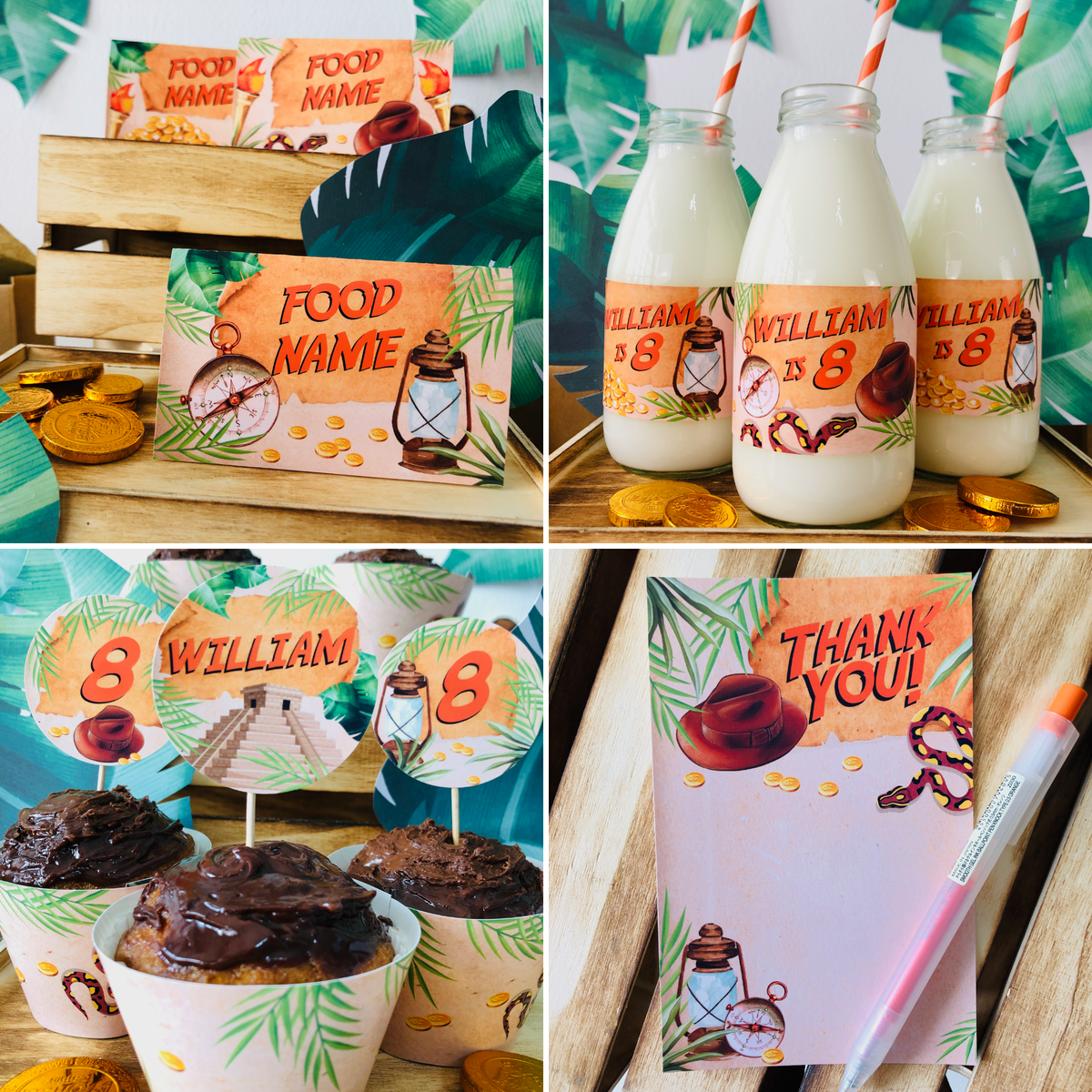 Indiana Jones Birthday Party Ideas | Photo 1 of 66 | Catch My Party