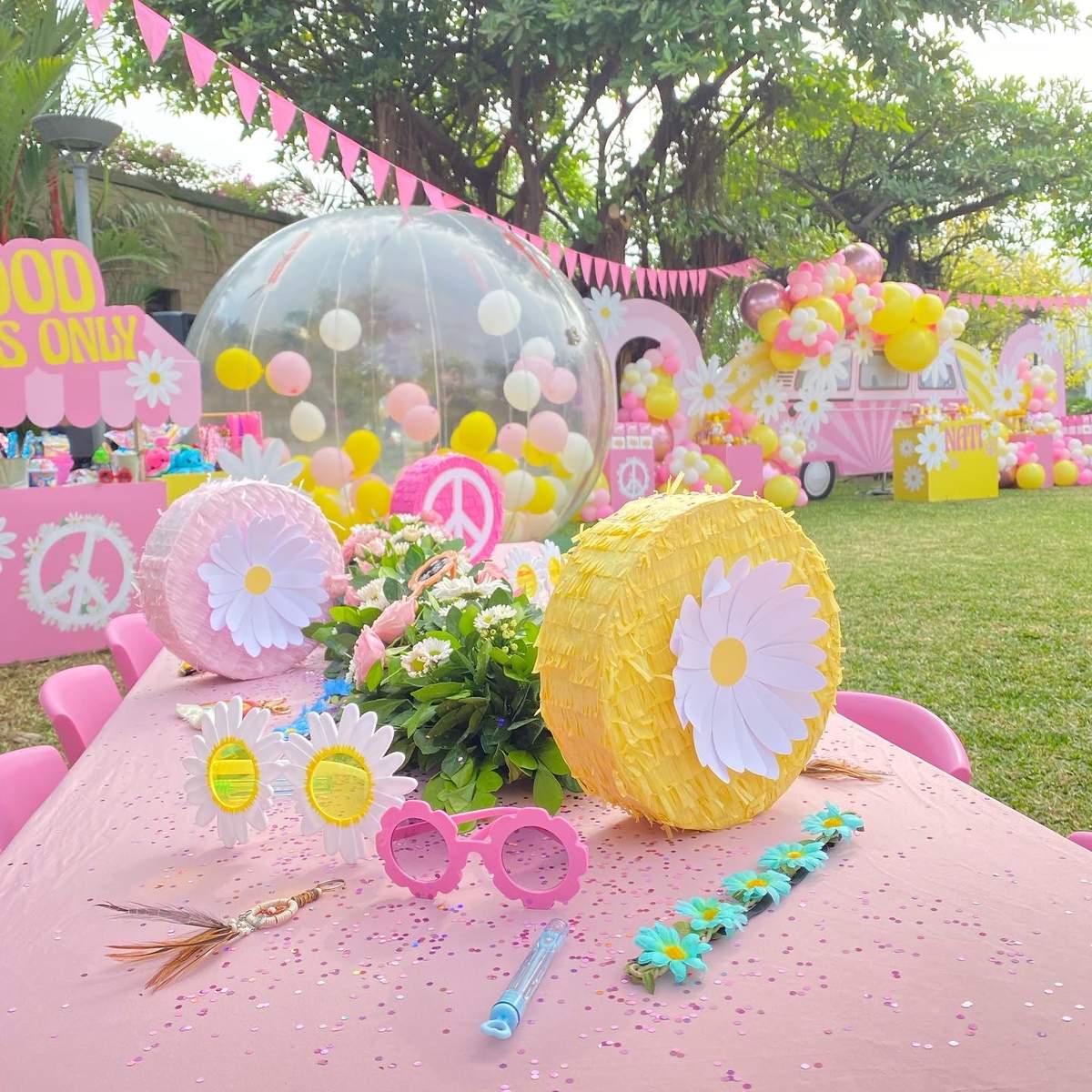 peace and love Birthday Party Ideas | Photo 18 of 22 | Catch My Party