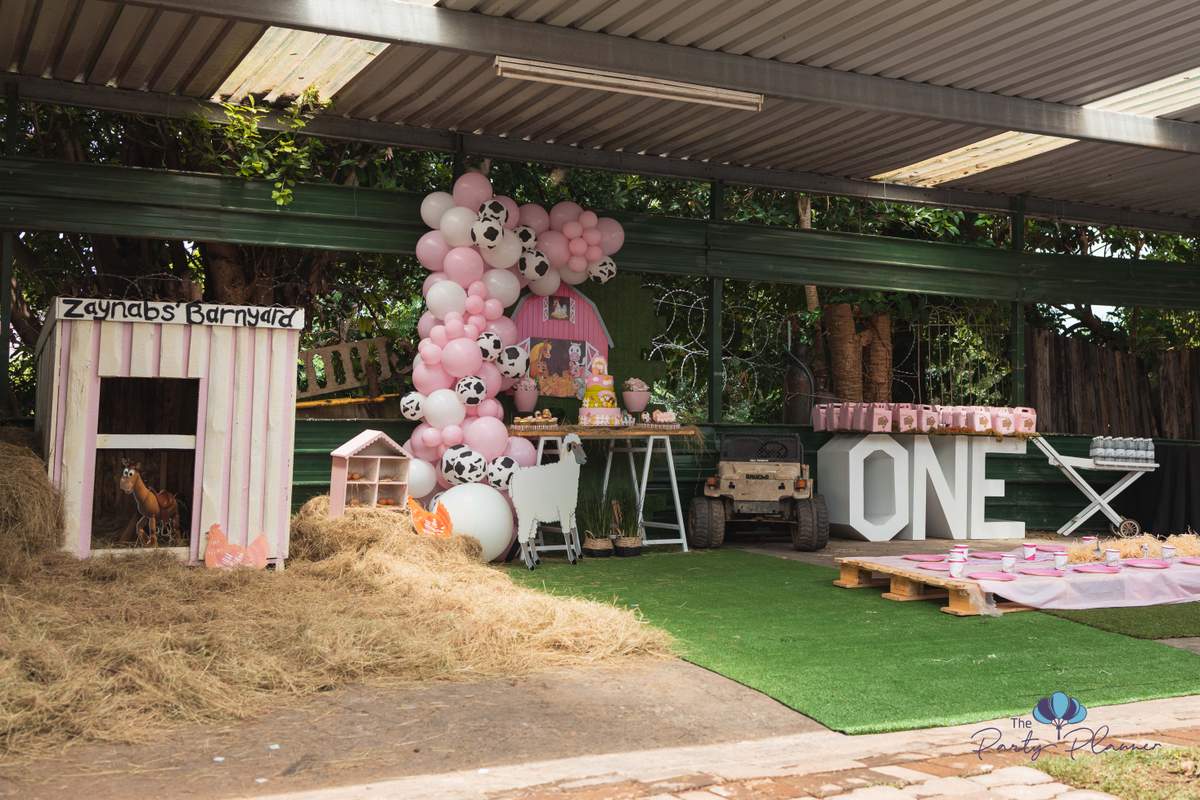 Barnyard / Birthday "Barnyard Themed 1st Birthday" | Catch My Party