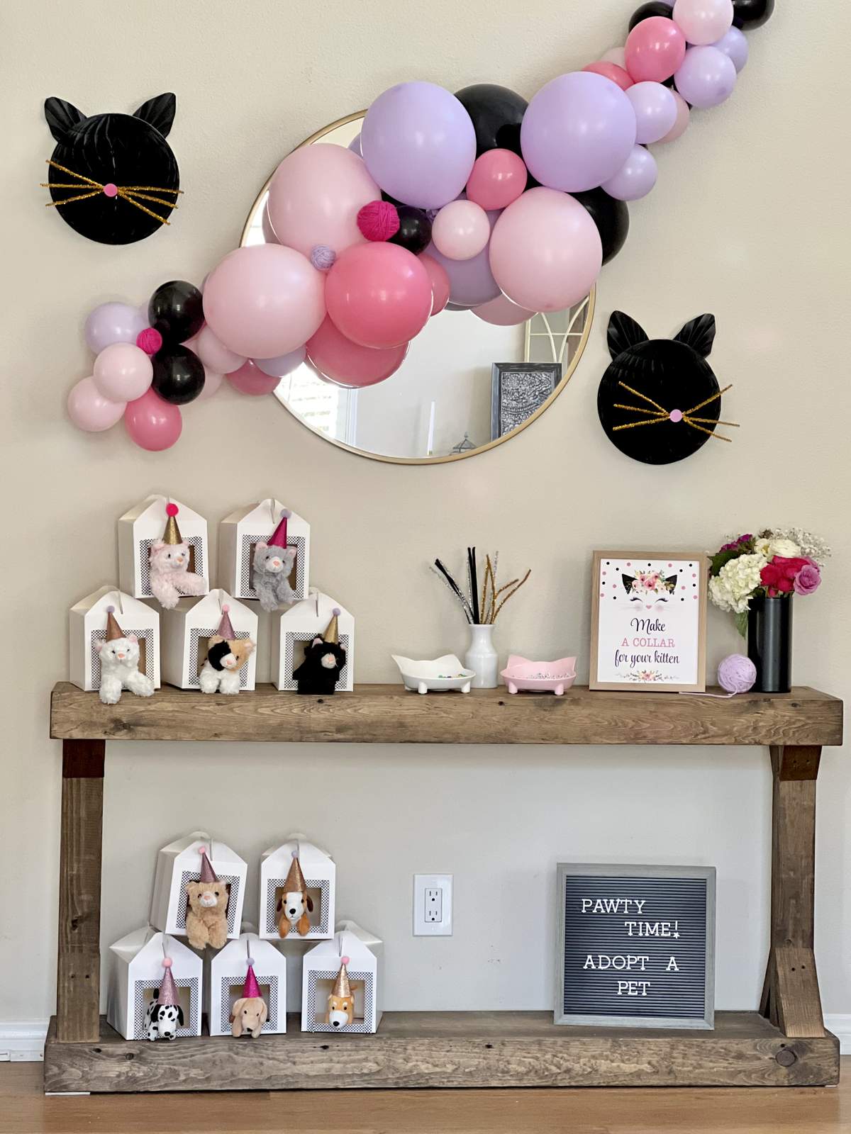 Cats Birthday Party Ideas | Photo 1 of 23 | Catch My Party