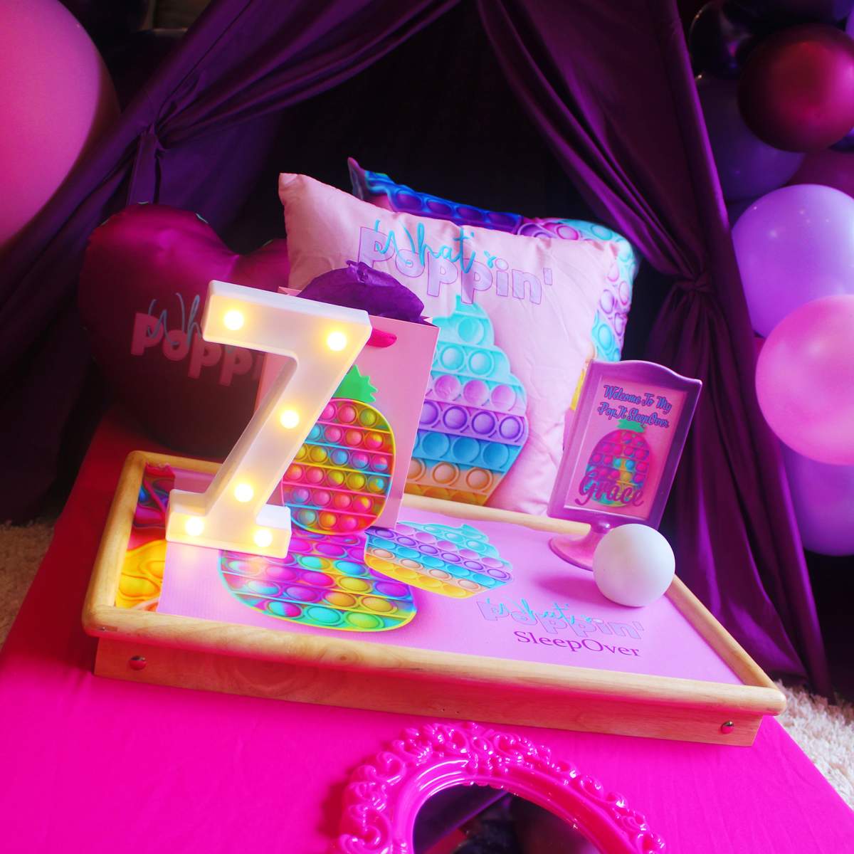 Popit Birthday Party Ideas | Photo 6 of 11 | Catch My Party