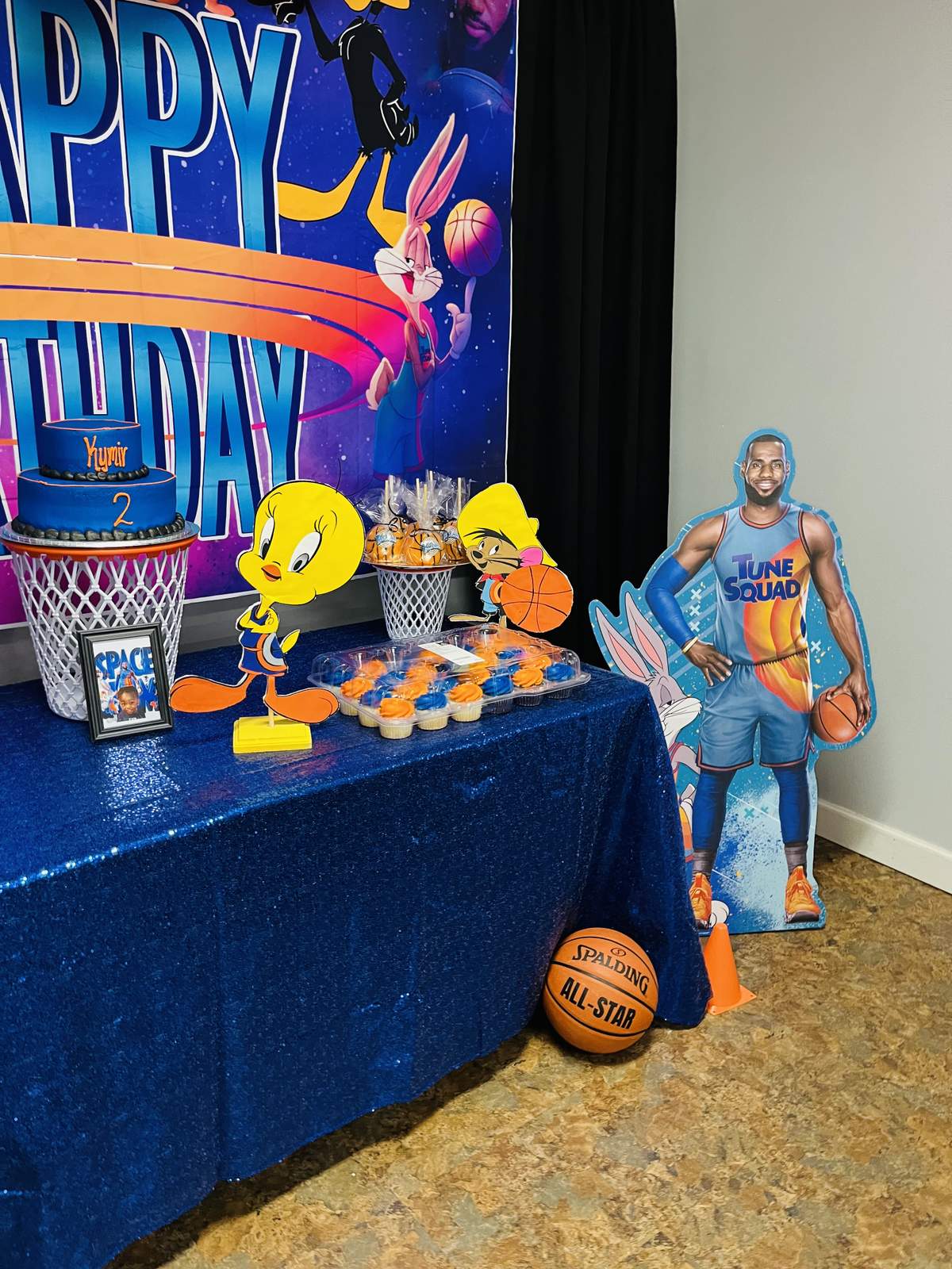 Space Jam Birthday Party Ideas | Photo 3 of 11 | Catch My Party