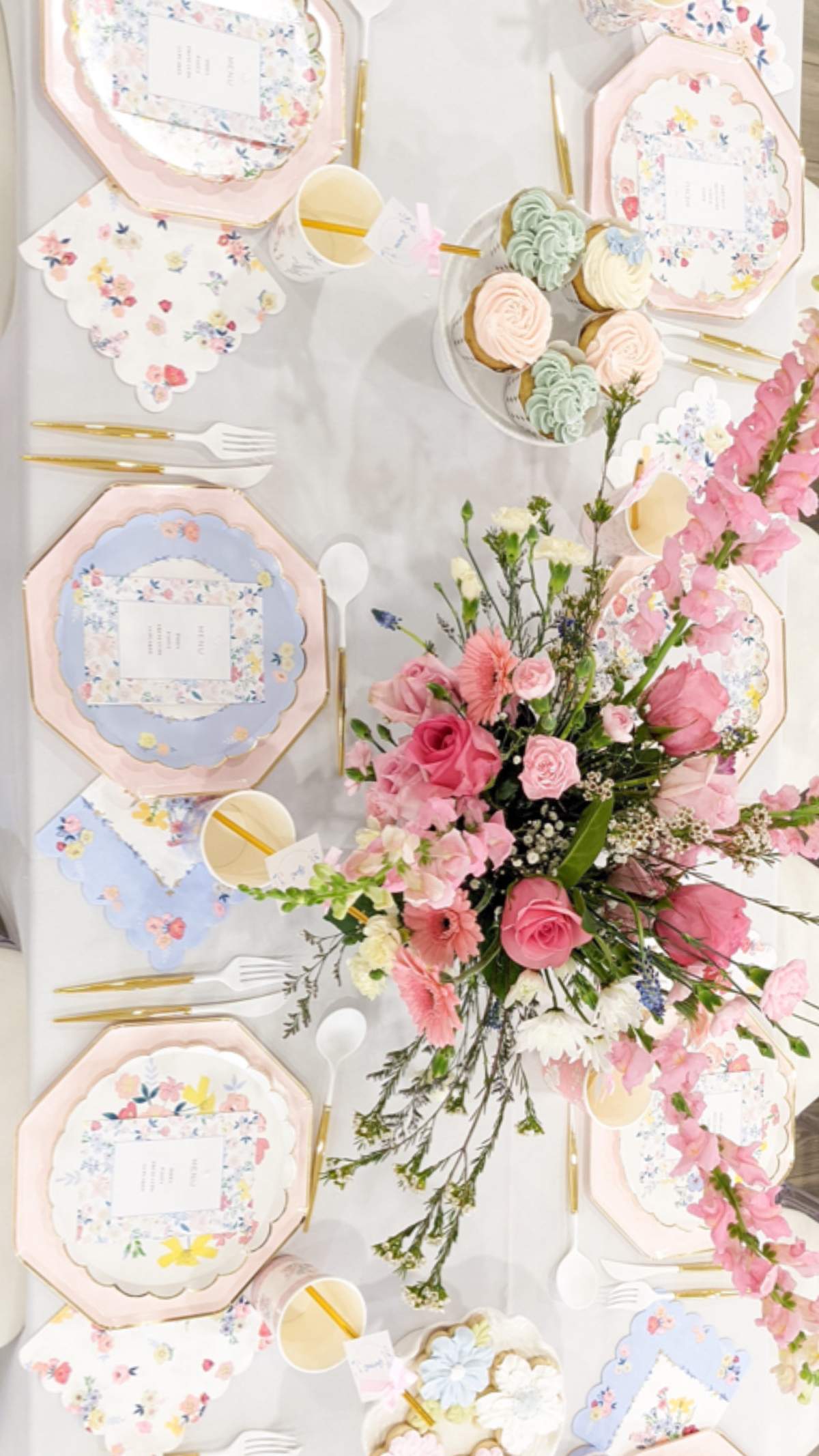 Spring garden Birthday Party Ideas | Photo 1 of 14 | Catch My Party