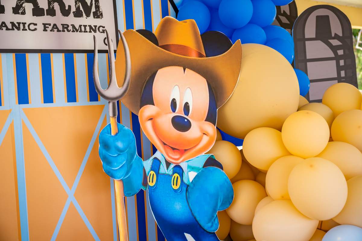 Mickey Mouse Farm Birthday Party Ideas | Photo 14 of 14 | Catch My Party