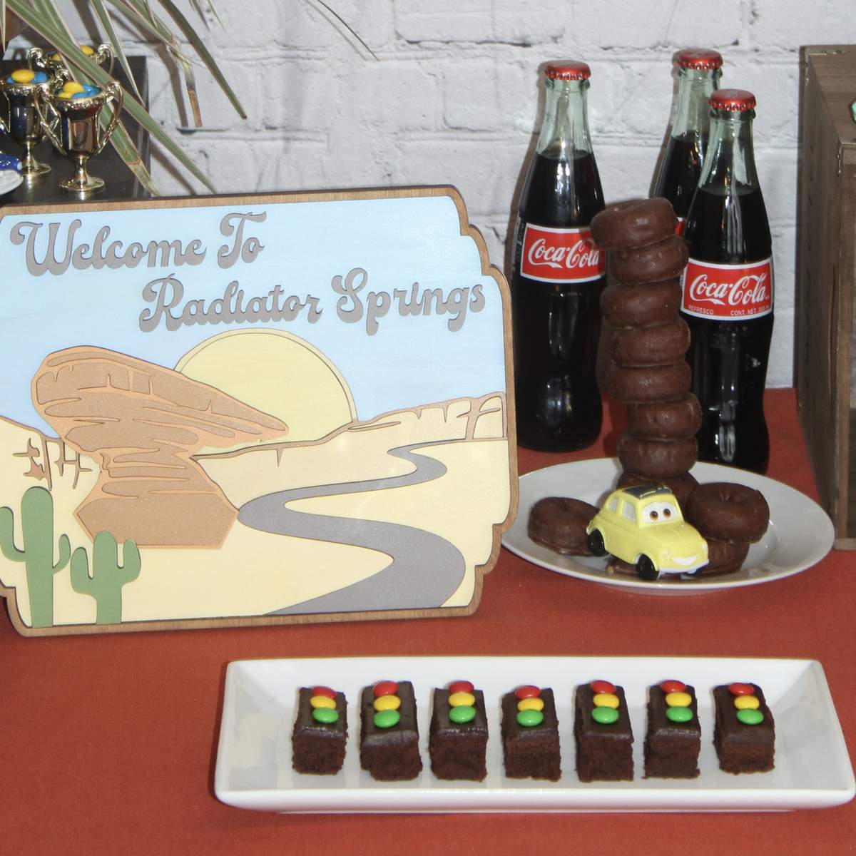 Radiator Springs Movie Night Party Ideas | Photo 13 of 23 | Catch My Party