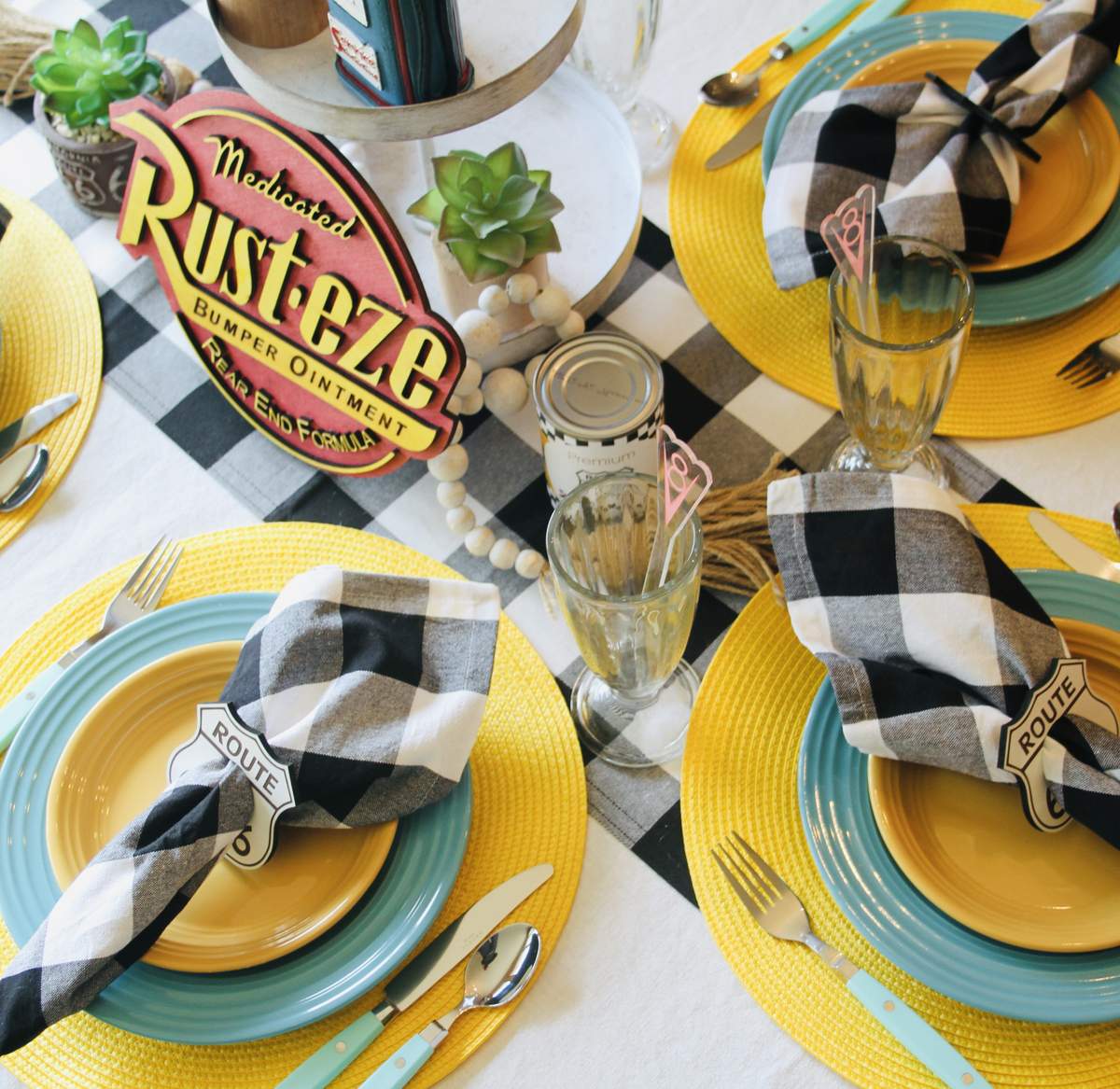 Radiator Springs Movie Night Party Ideas | Photo 9 of 23 | Catch My Party