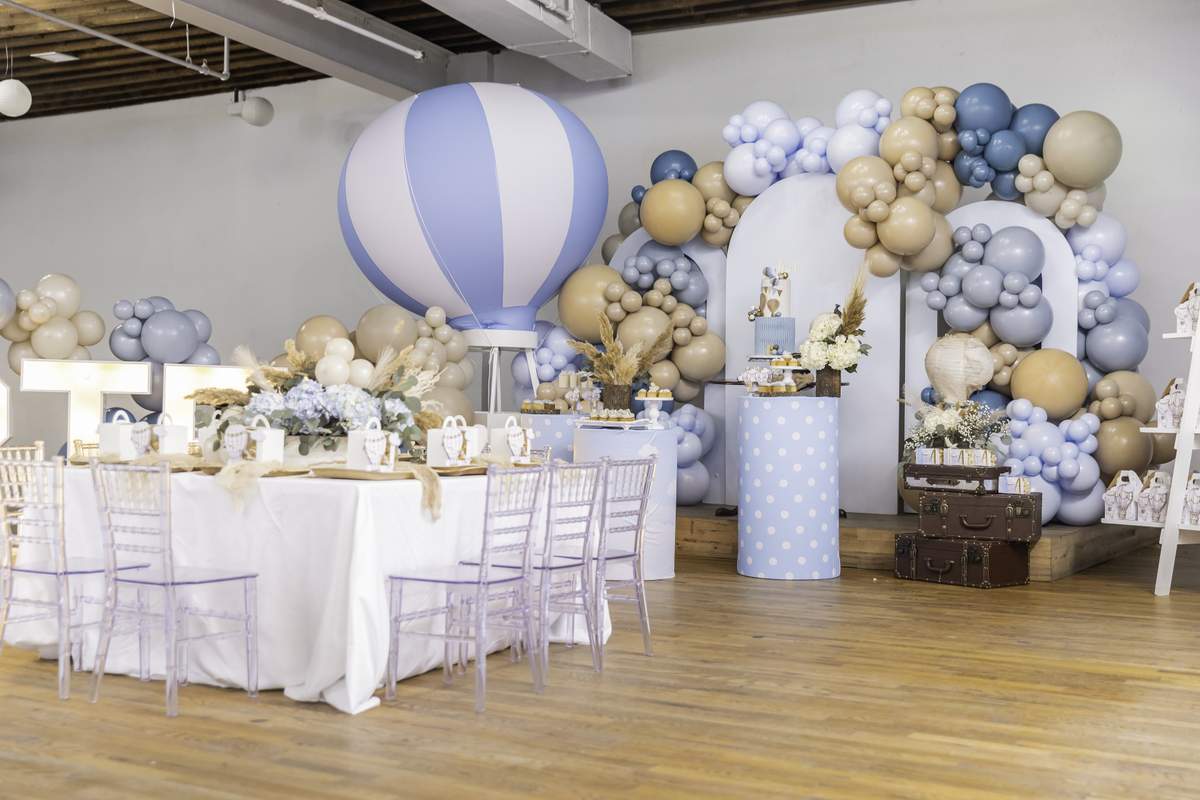 Hot Air Balloon Birthday Party Ideas | Photo 57 of 98 | Catch My Party