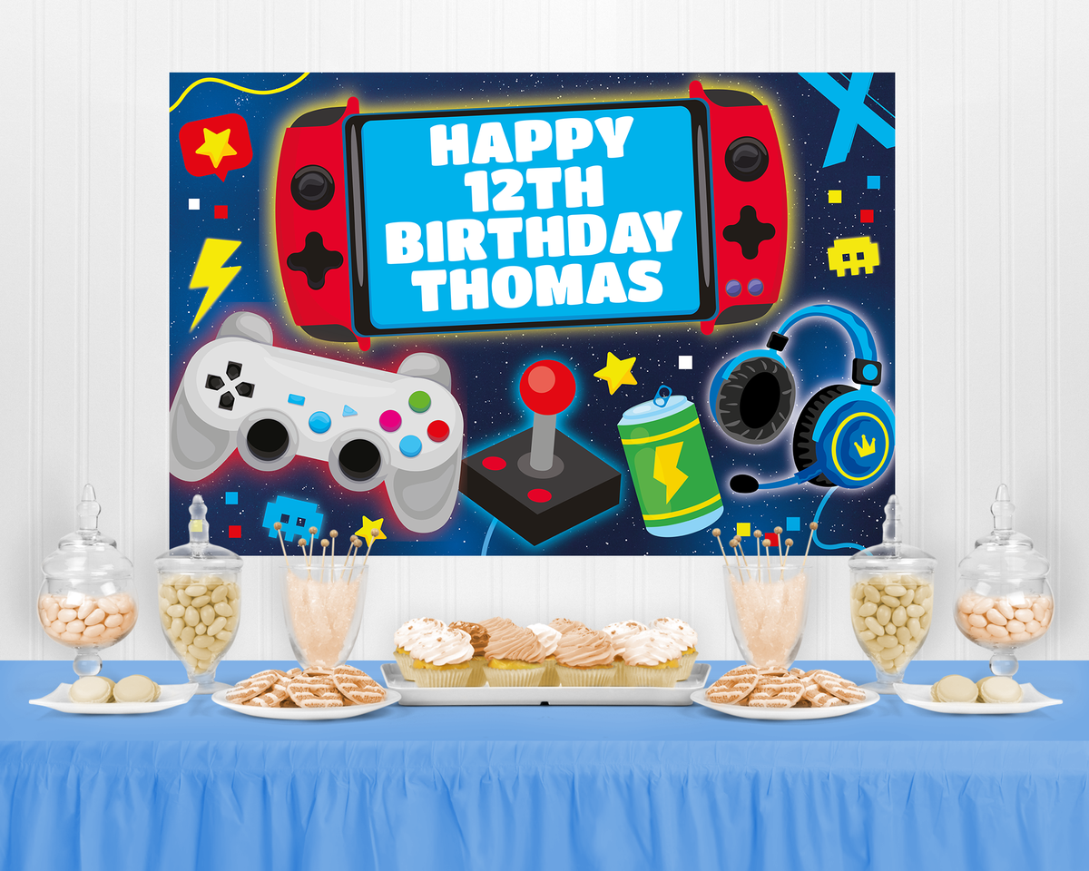 Video Game Birthday Party Ideas | Photo 10 of 63 | Catch My Party