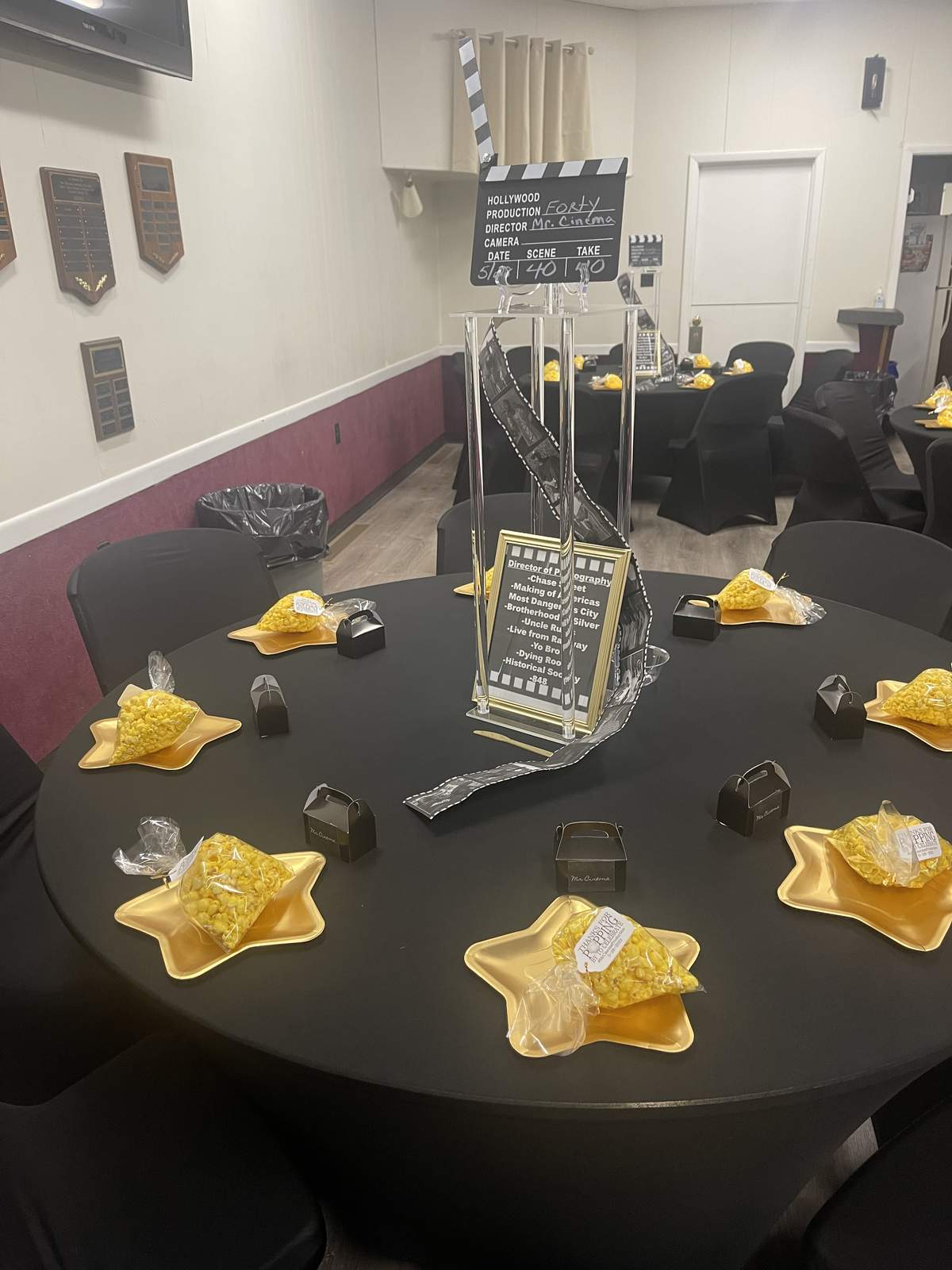 Mr. Cinema Birthday Party Ideas | Photo 2 of 11 | Catch My Party