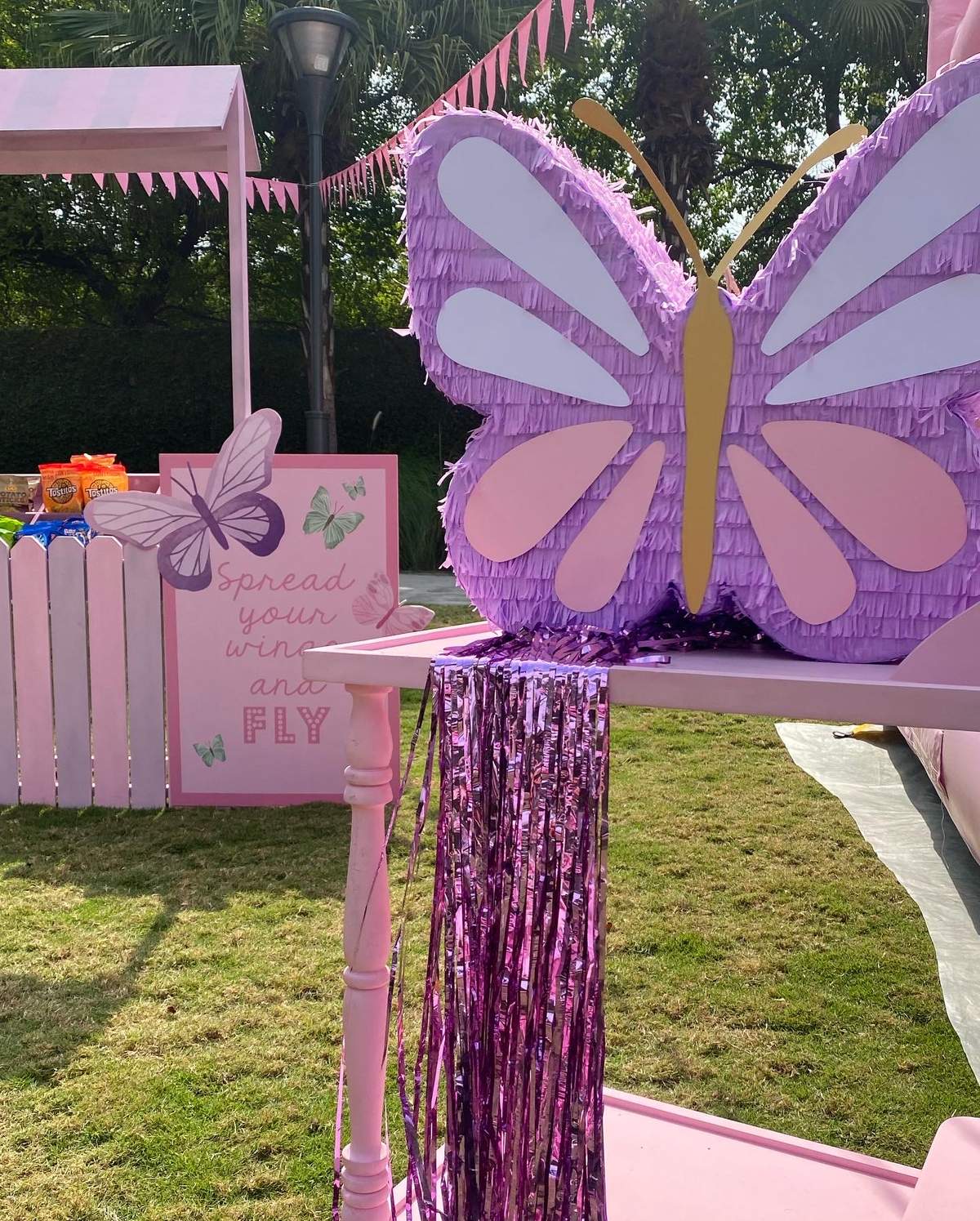 Butterflies Birthday Party Ideas | Photo 11 of 14 | Catch My Party