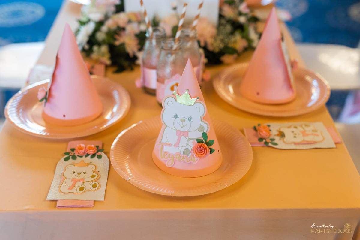 Teddy Princess Birthday Party Ideas | Photo 3 of 27 | Catch My Party
