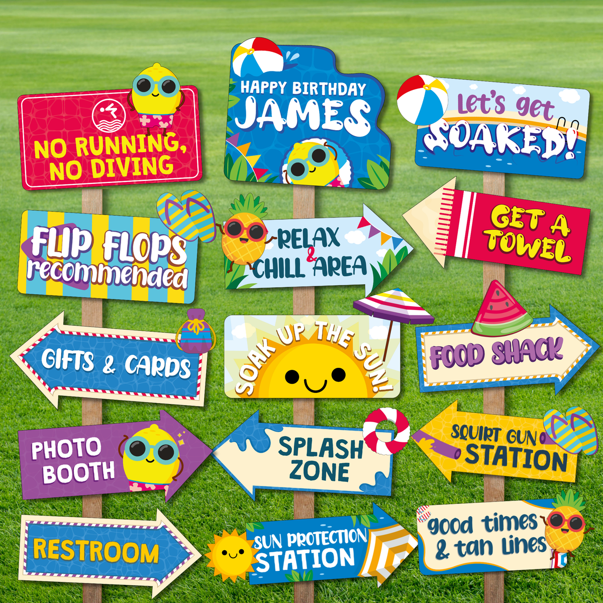 Pool Birthday Party Ideas | Photo 6 of 60 | Catch My Party
