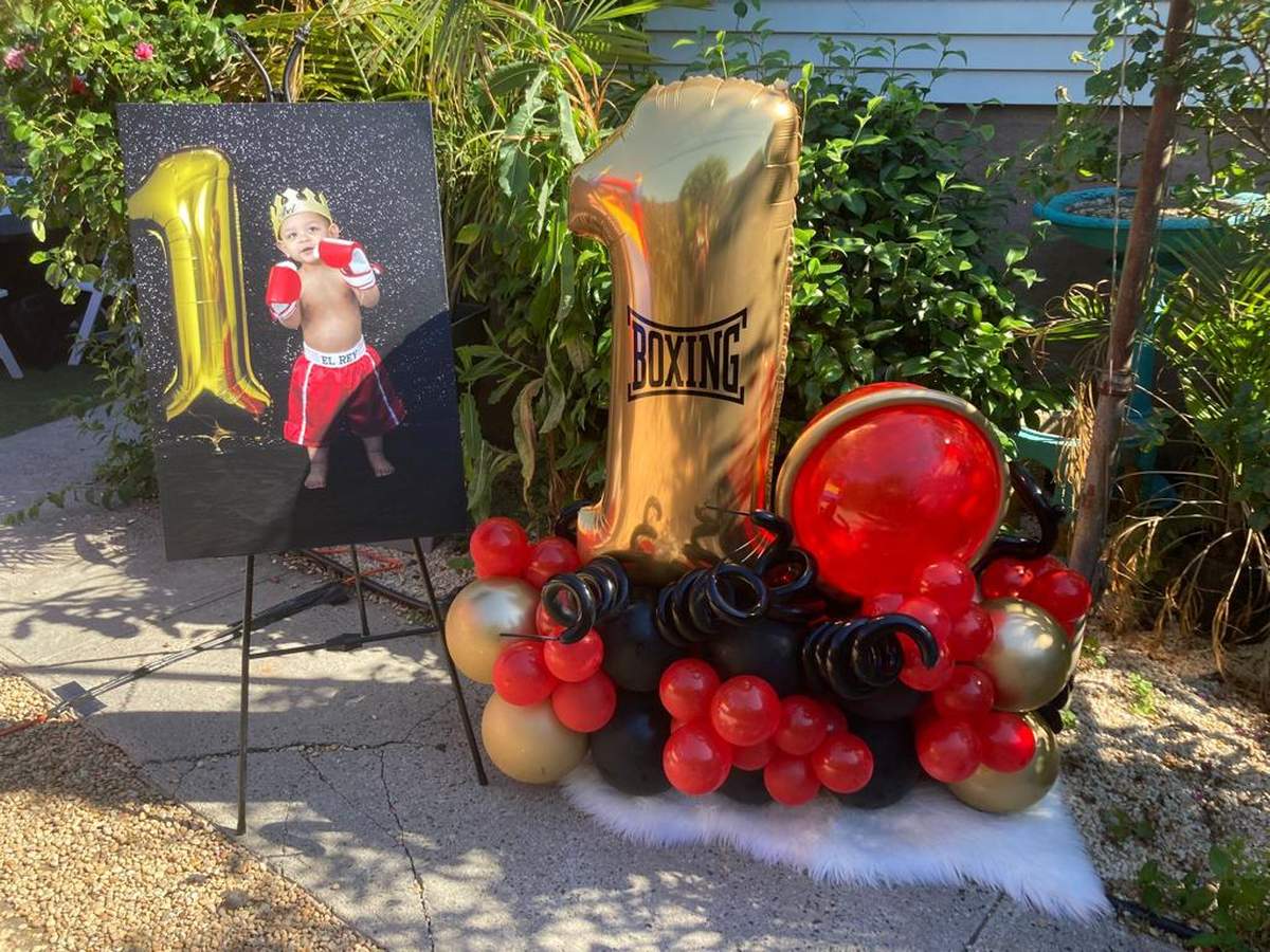 Boxing Birthday Party Ideas | Photo 5 of 6 | Catch My Party