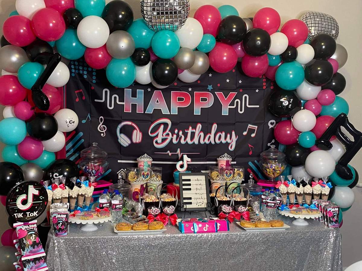 Tik Tok Birthday Party Ideas | Photo 45 of 55 | Catch My Party