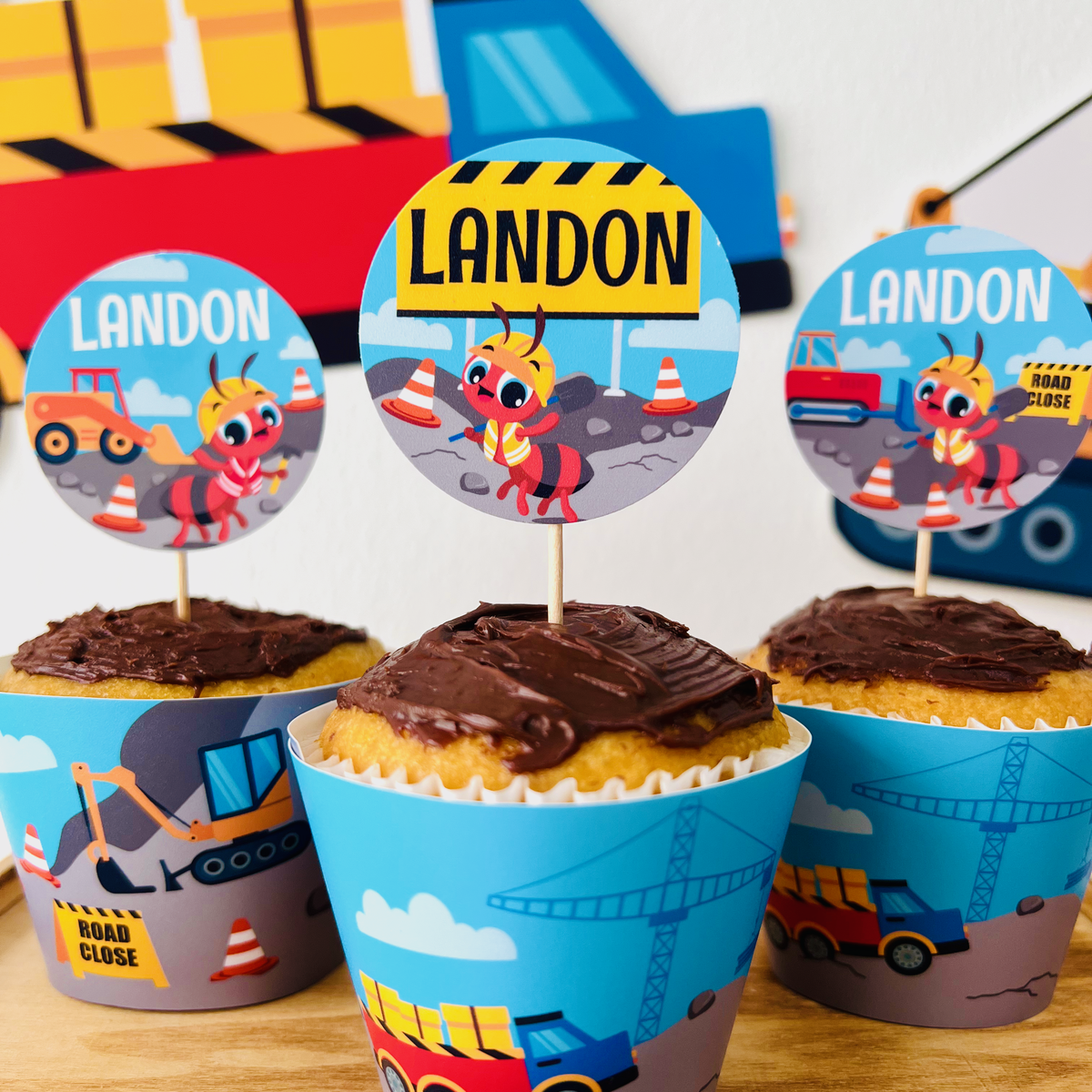 Ants Construction Trucks Birthday Party Ideas | Photo 47 of 62 | Catch ...