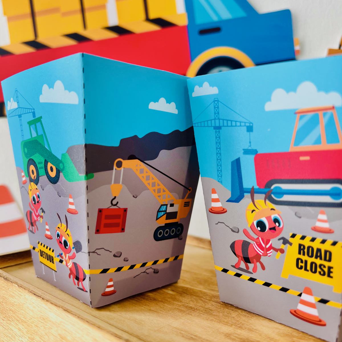 Ants Construction Trucks Birthday Party Ideas | Photo 47 of 62 | Catch ...