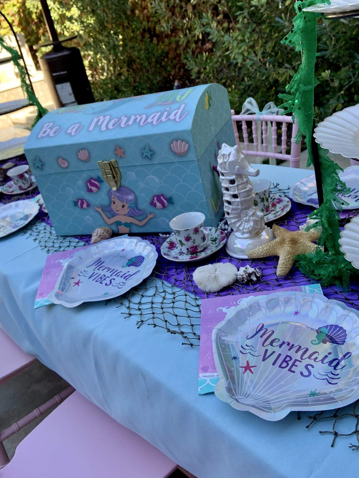 Mermaid tea party Tea Party Party Ideas | Photo 5 of 7 | Catch My Party